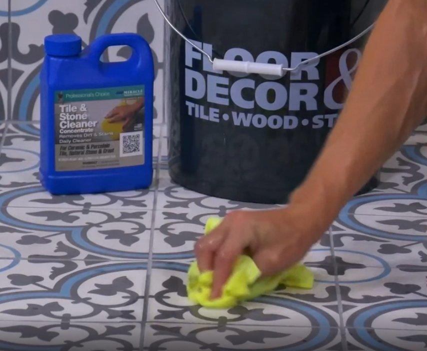 F&D Start to Finish: Install Encaustic Cement Tile