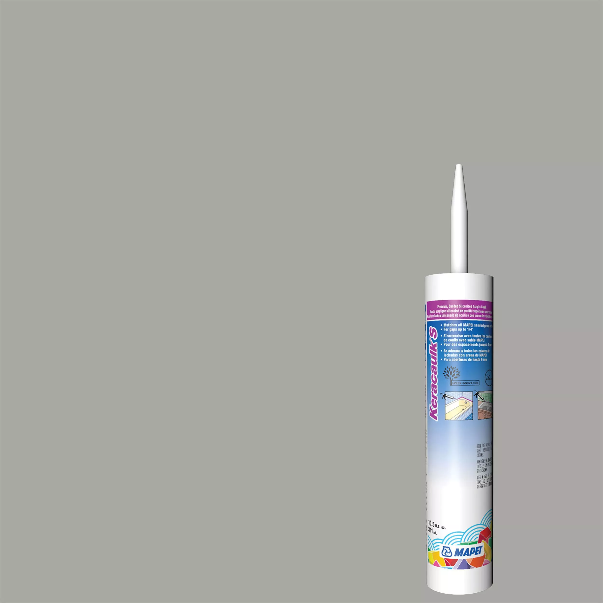Mapei 27 Silver Keracaulk S Sanded Siliconized Acrylic Caulk | Floor ...