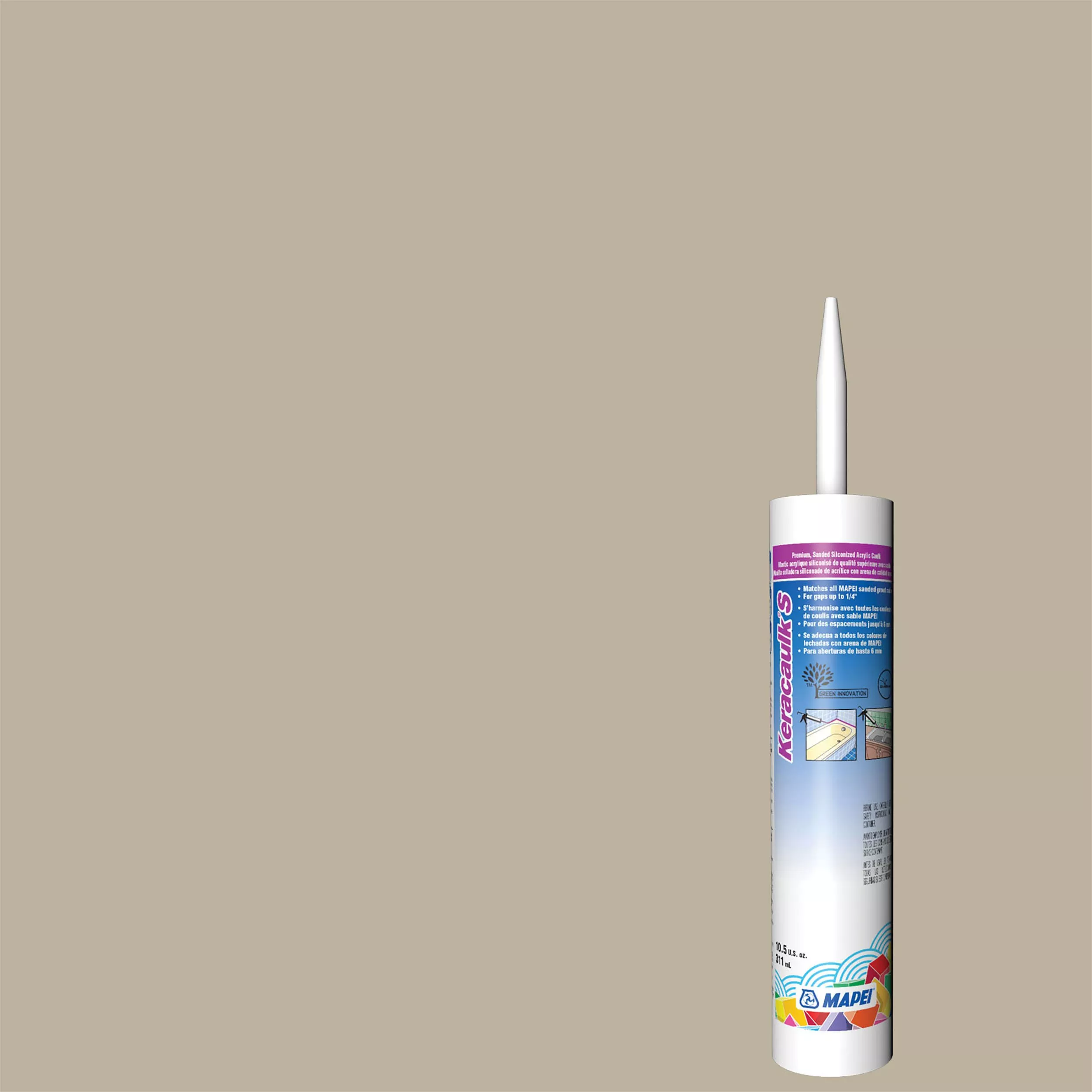 Mapei 39 Ivory Keracaulk S Sanded Siliconized Acrylic Caulk | Floor and ...