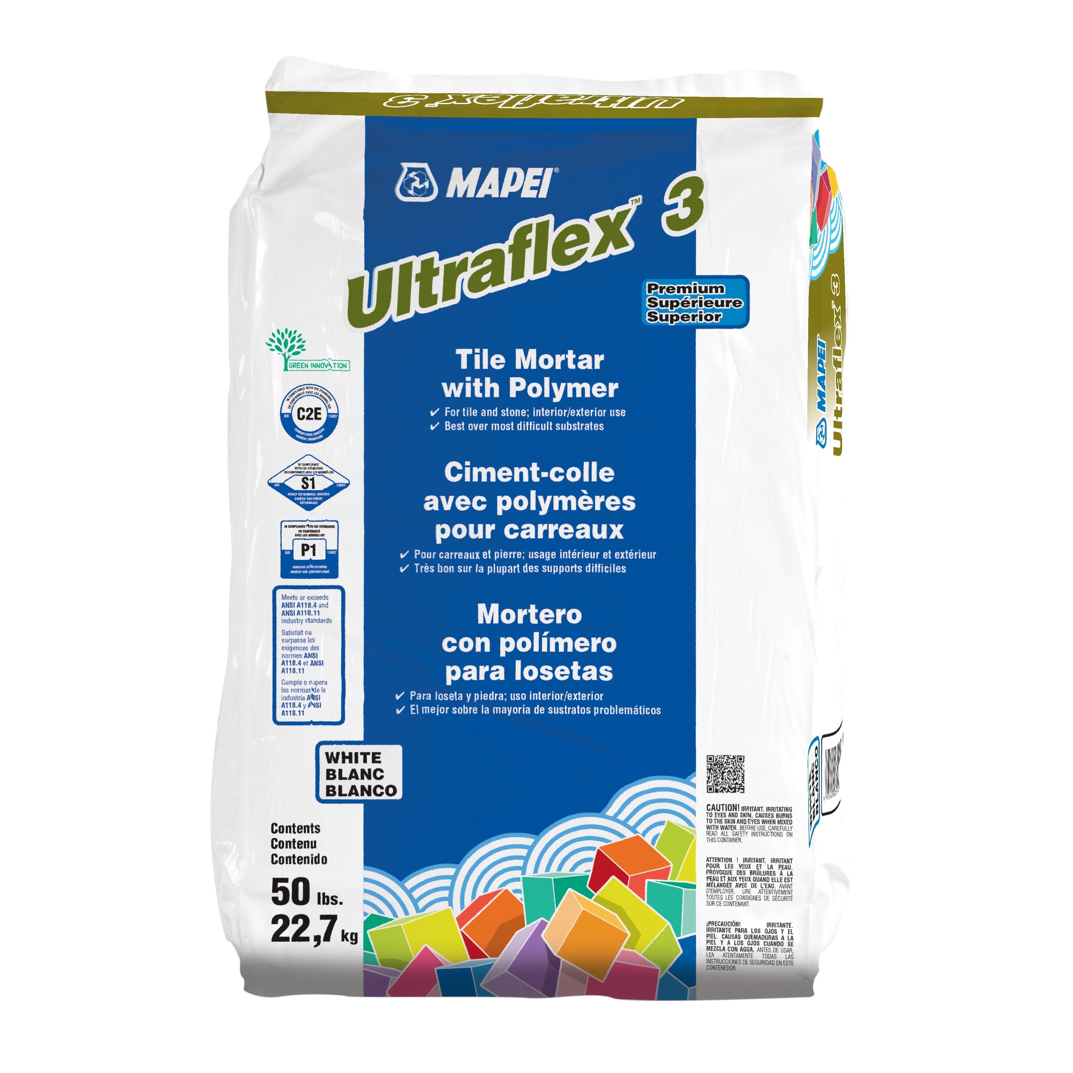 Mapei UltraFlex-3 White Mortar | Floor & Decor