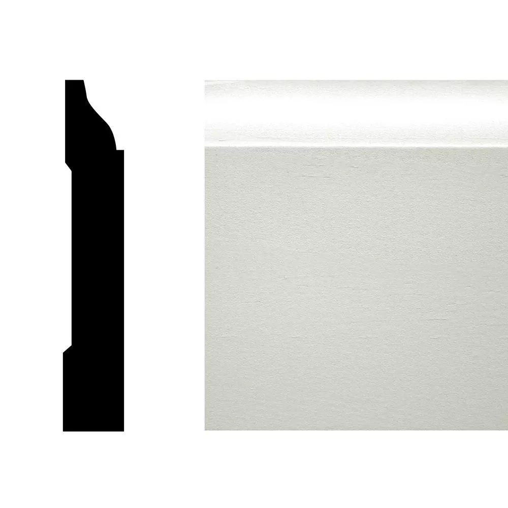 Primed FJ WM0623 9/16in. x 3 1/4in. x 12ft. Base | Floor and Decor