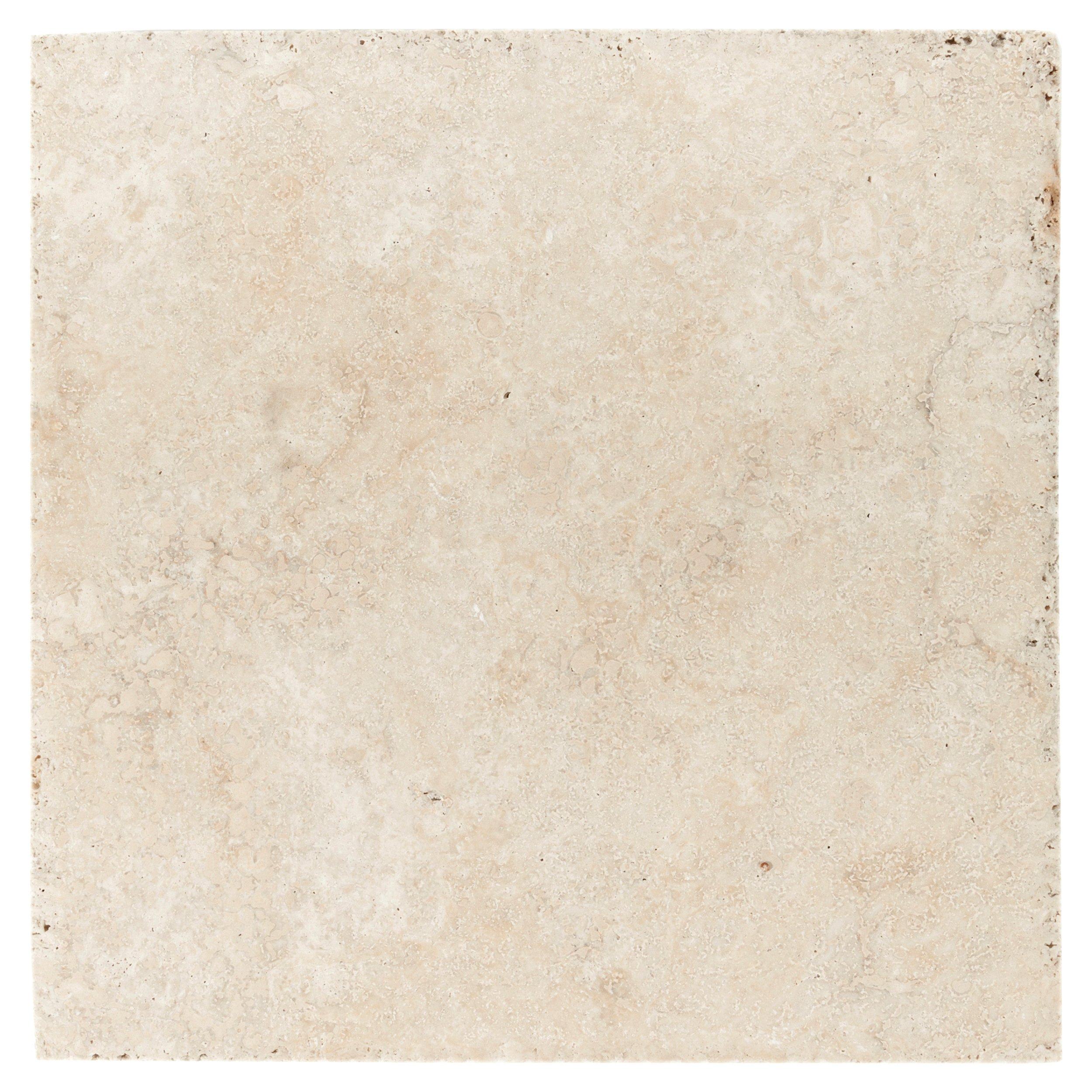 Ivory Country Travertine Tile - 16 x 24 - 100060896 | Floor and Decor