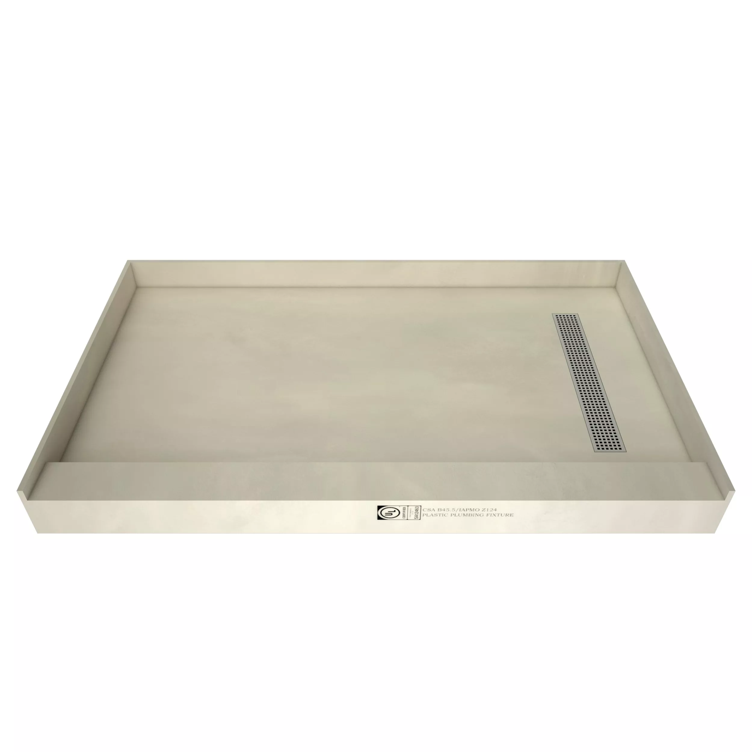Tile Redi Single R Trench Shower Pan | Floor and Decor