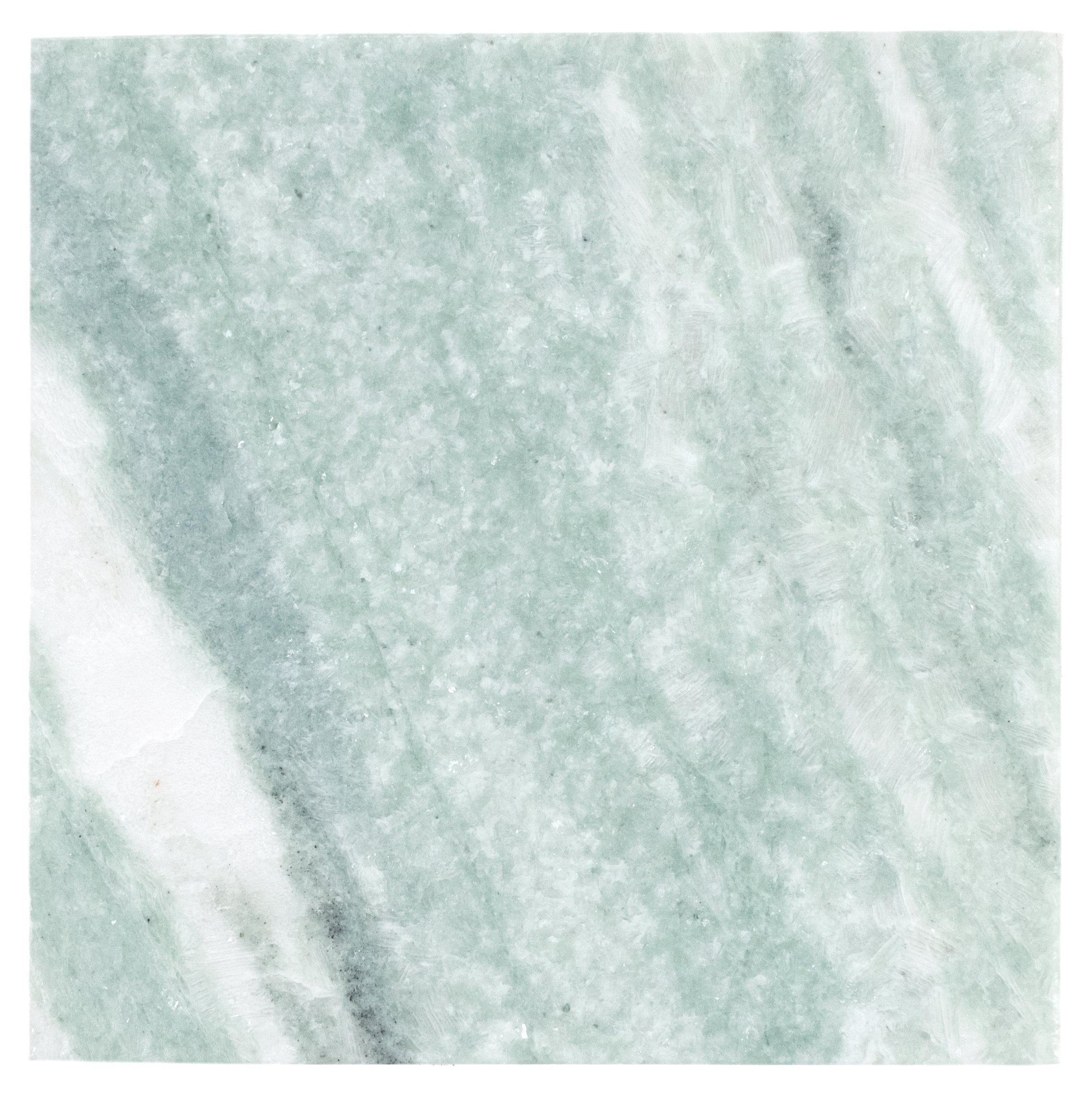 Caribbean Green Brushed Marble Tile | Floor and Decor