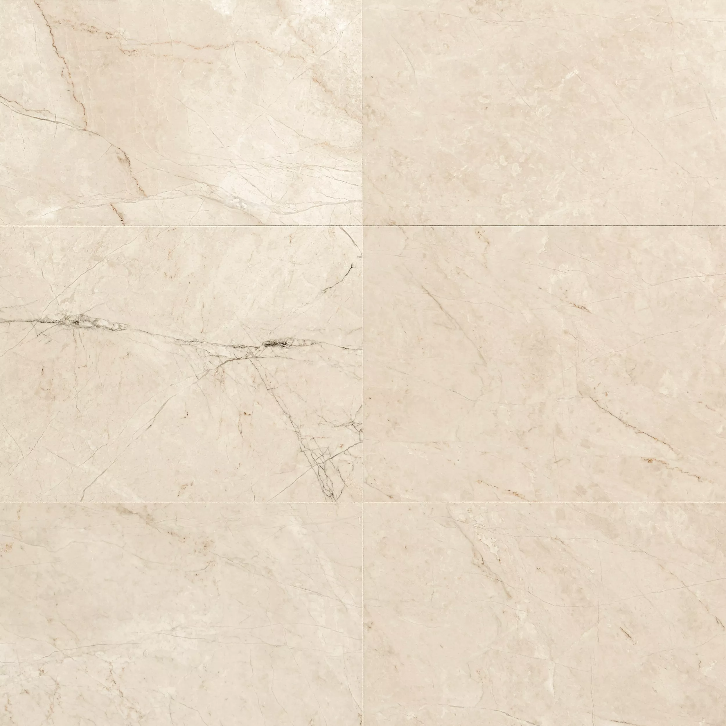 Crema Nuova Polished Marble Tile | Floor and Decor