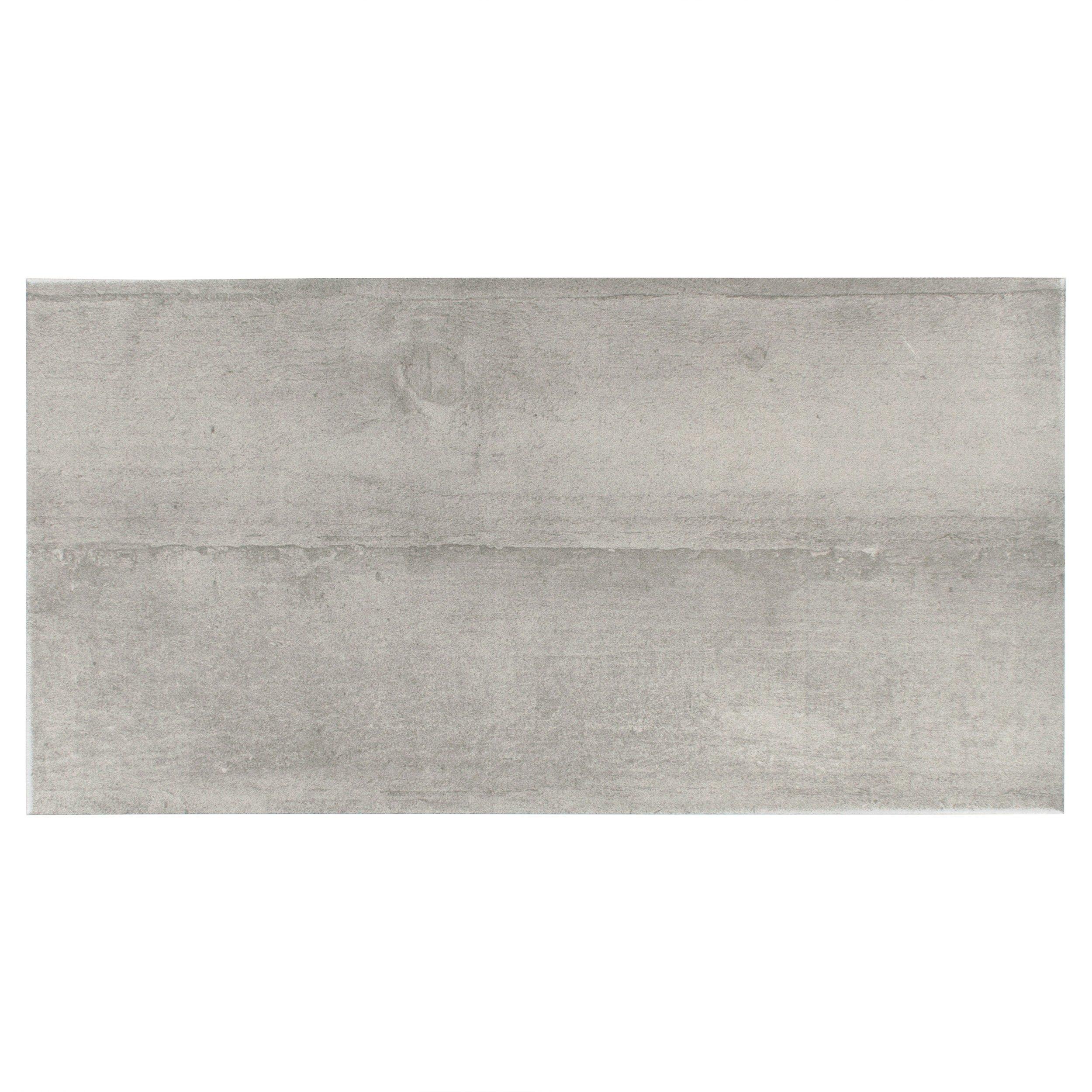 Modelo Gray Matte Ceramic Tile - 12 x 24 - 100884287 | Floor and Decor