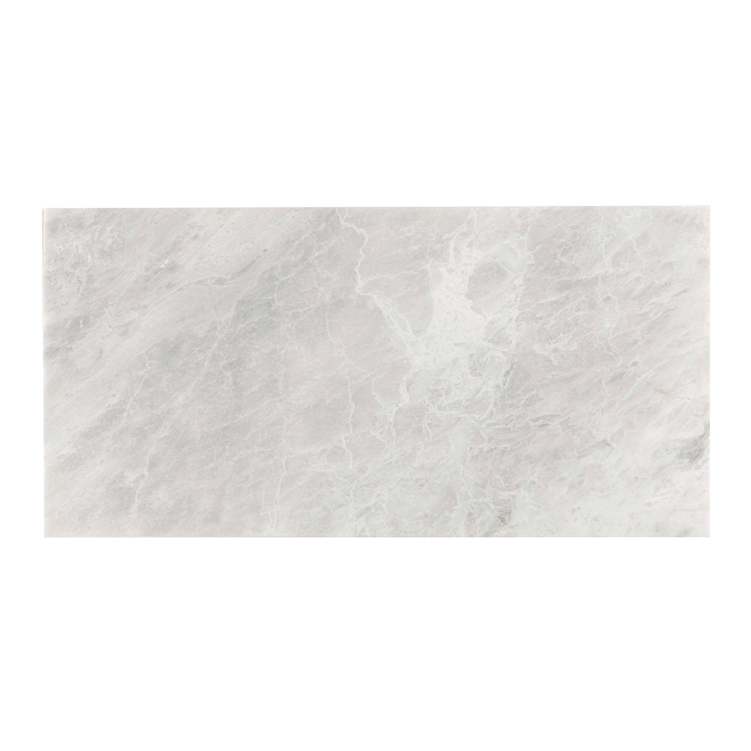 Vanilla Brushed Marble Tile - 12 x 24 - 100188663 | Floor and Decor