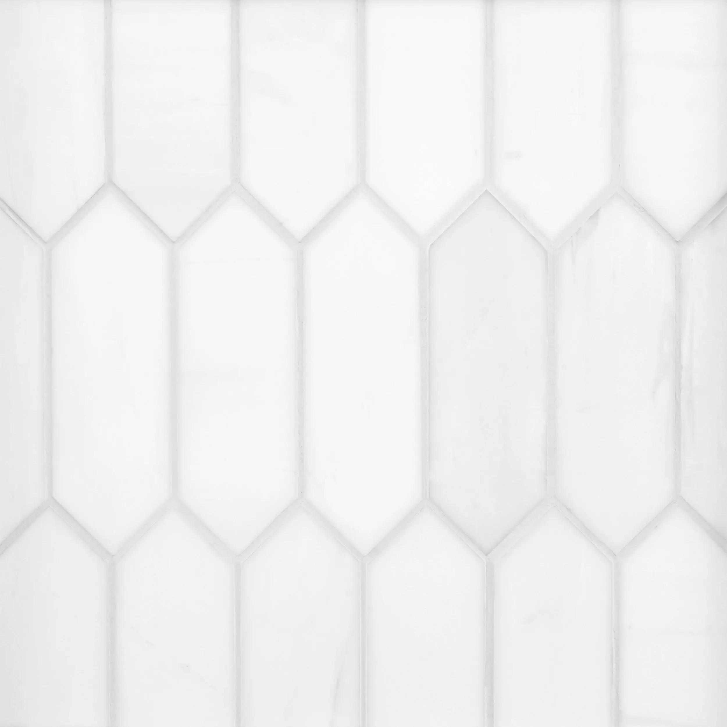 Dolomite Premium Picket Polished Marble Mosaic | Floor and Decor
