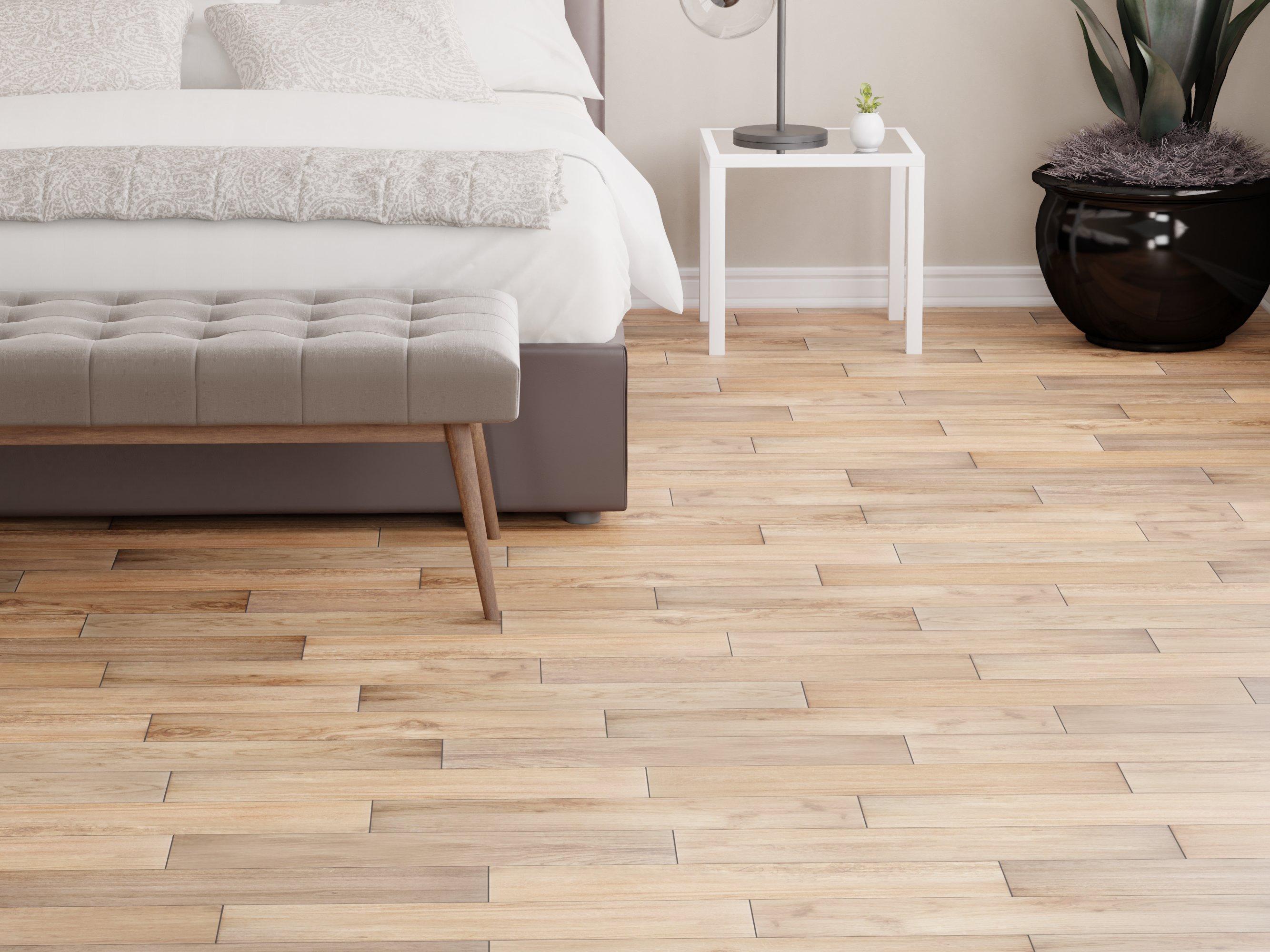 Sierra Beige Wood Plank Porcelain Tile | Floor and Decor