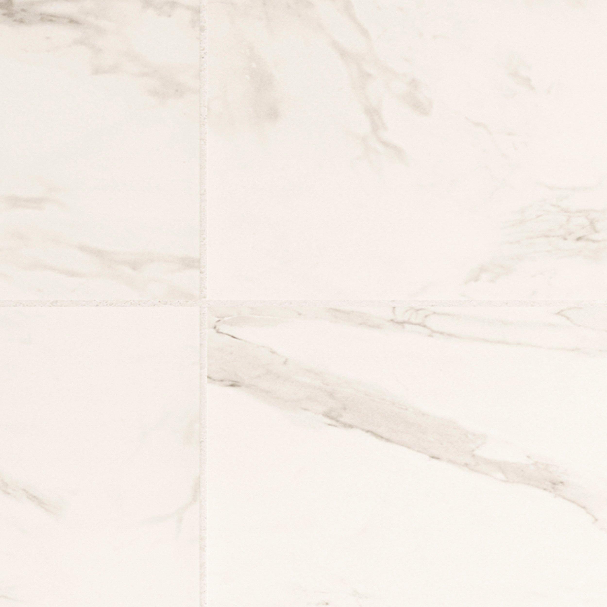Andover White Porcelain Tile - 24 x 48 - 100572023 | Floor and Decor