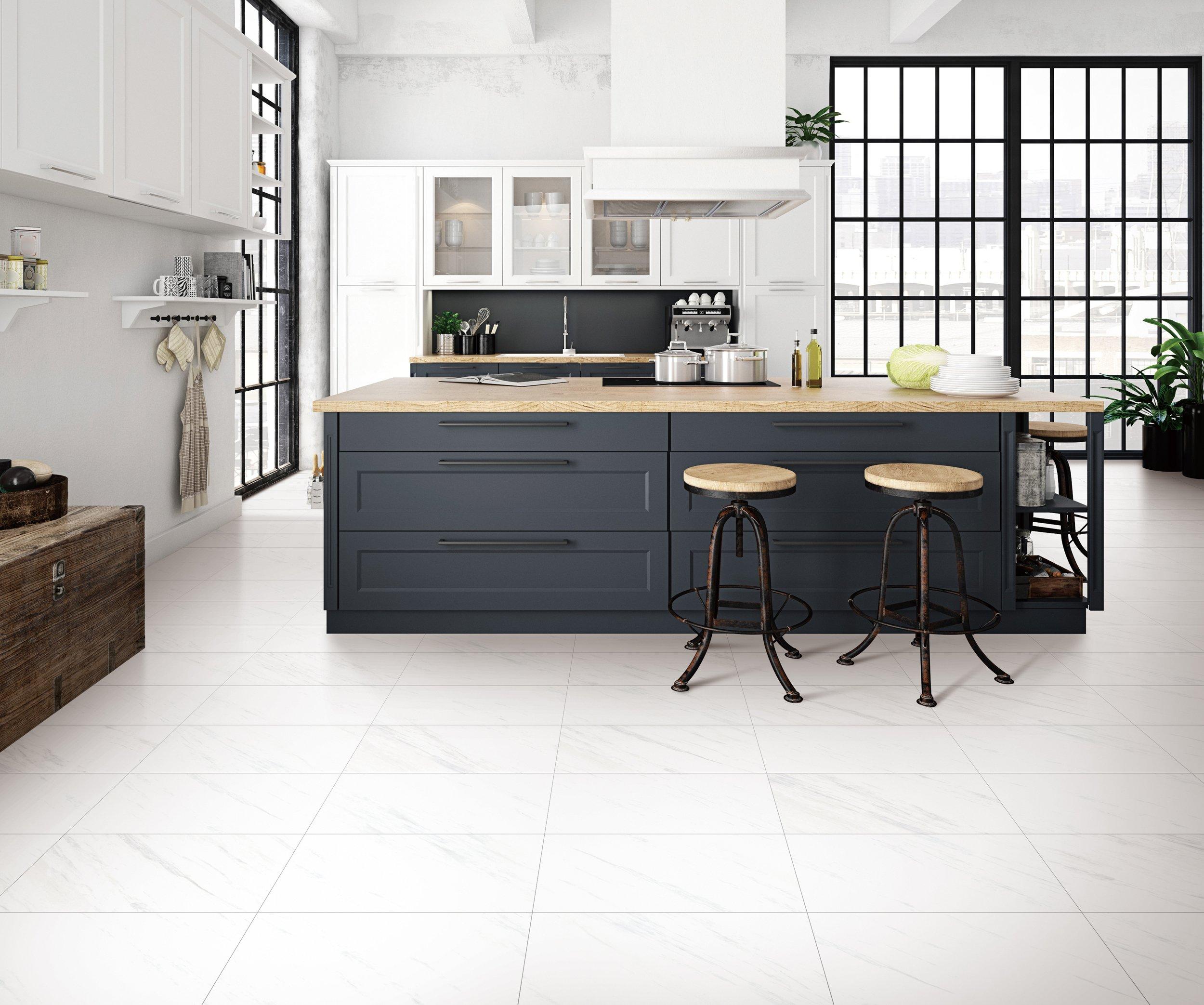 Tauleto Bianco Matte Porcelain Tile | Floor and Decor