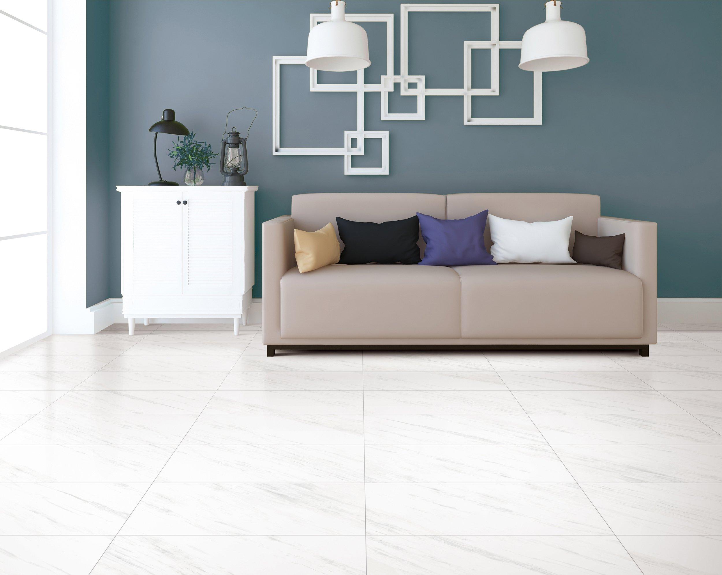 Tauleto Bianco Matte Porcelain Tile | Floor and Decor
