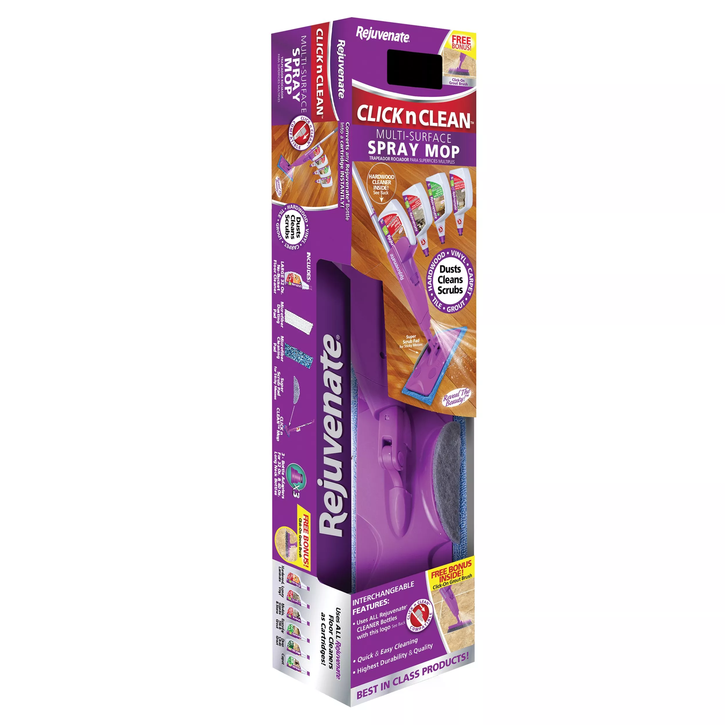 Rejuvenate Click N Clean Multi Surface Spray Mop | Floor and Decor