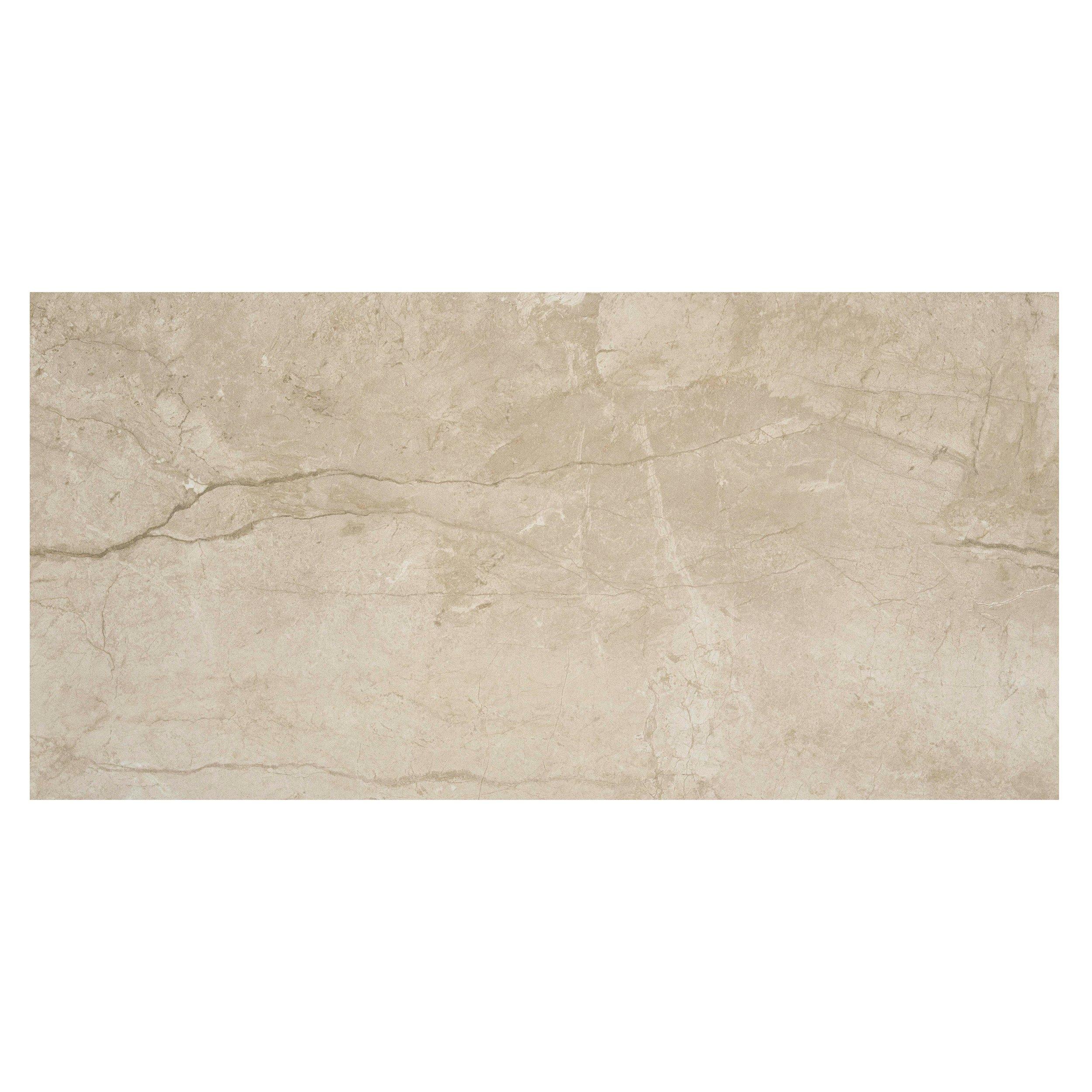 Viola Bianca Matte Porcelain Tile - 15 x 30 - 100594365 | Floor and Decor
