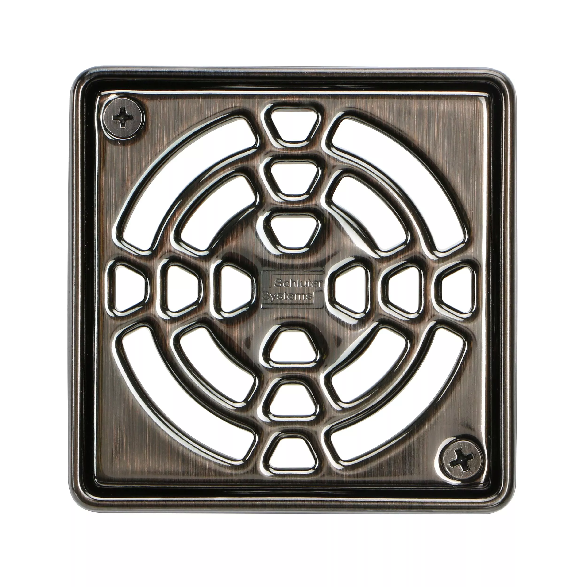Schluter Kerdi-Drain 4in. Grate Oil Rubbed Bronze | Floor and Decor