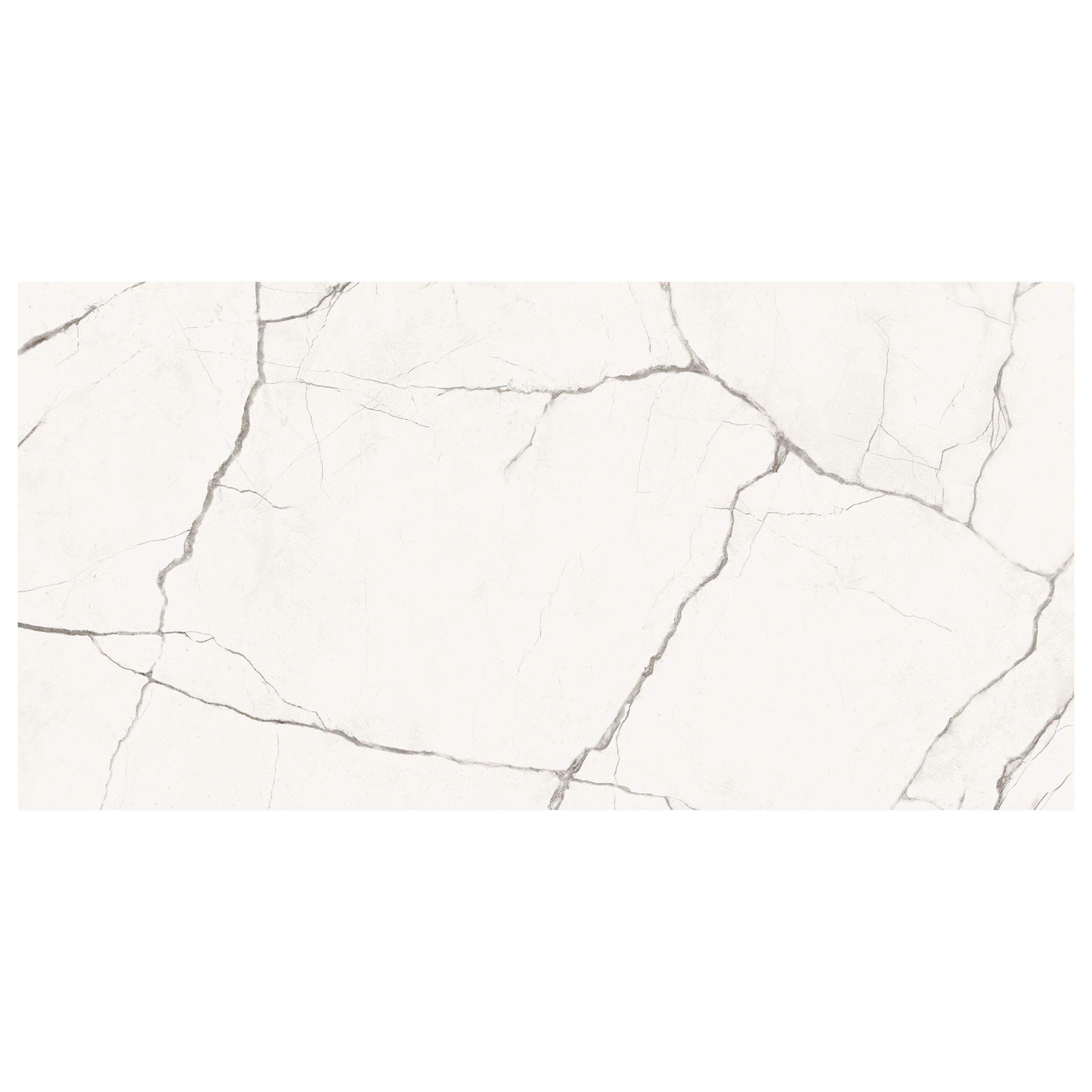 Brindisi Bianco Polished Porcelain Tile - 24 x 48 - 100779875 | Floor ...