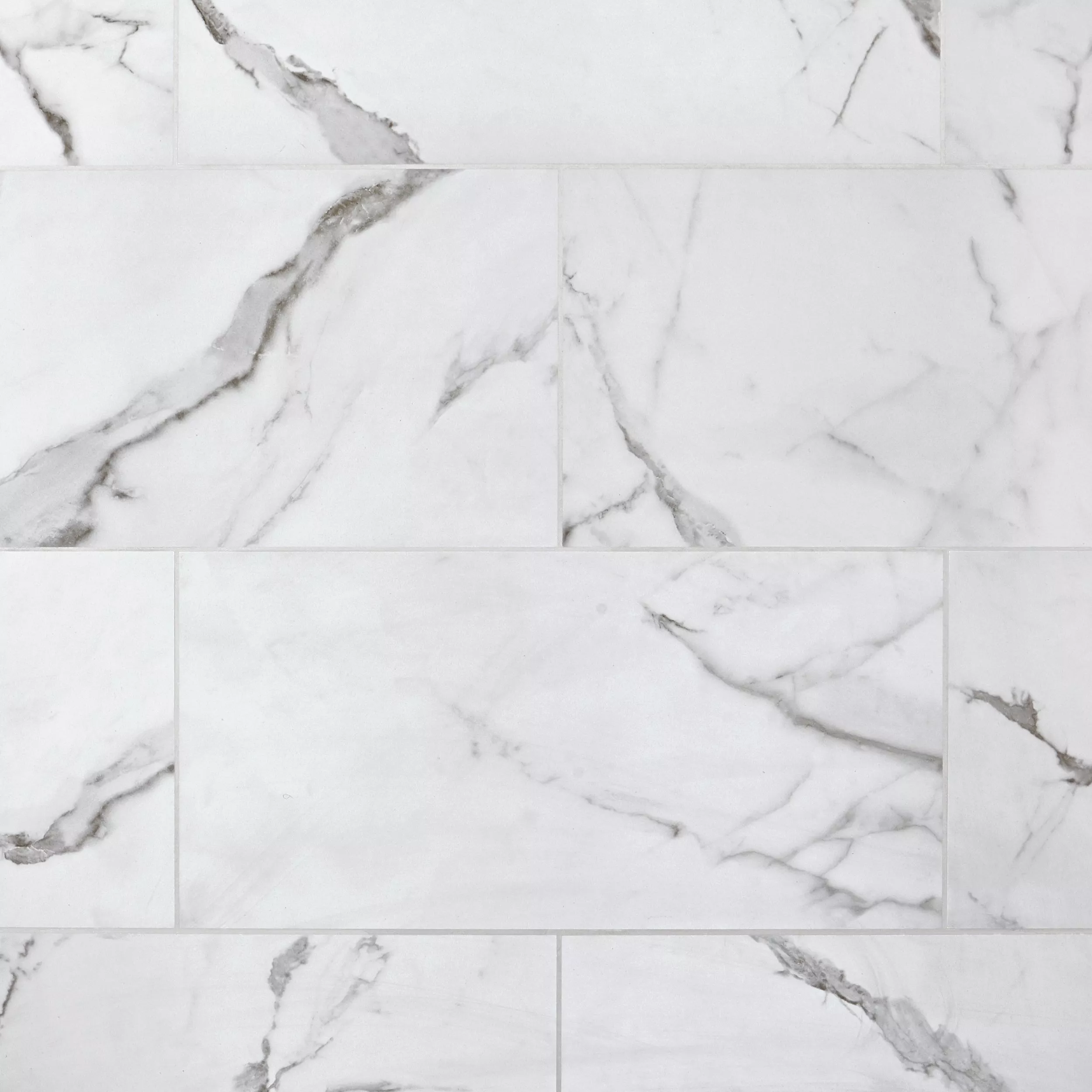 Levante White II Matte Ceramic Tile | Floor and Decor