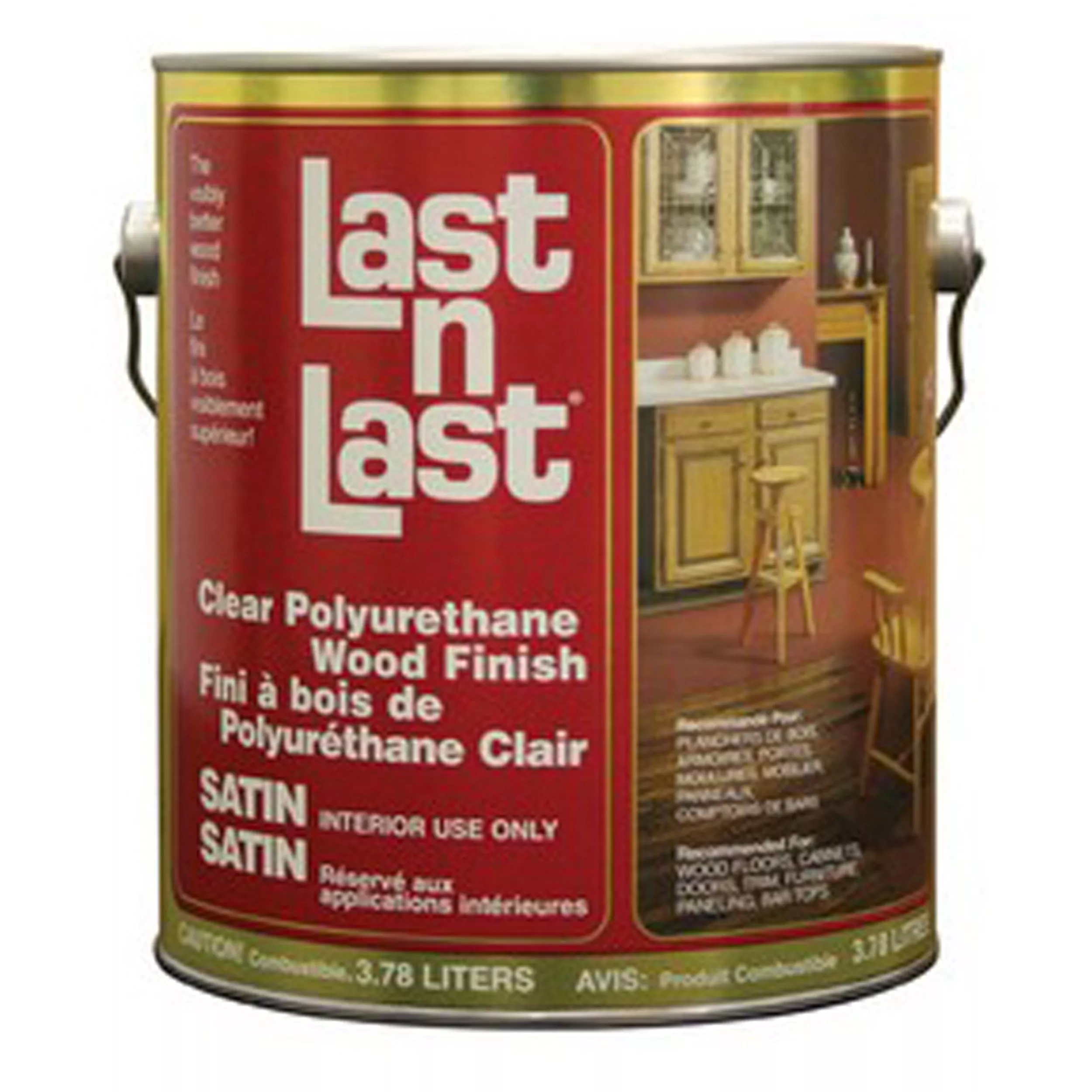 Satin Polyurethane Abs 50104 Wood Stain | Floor and Decor