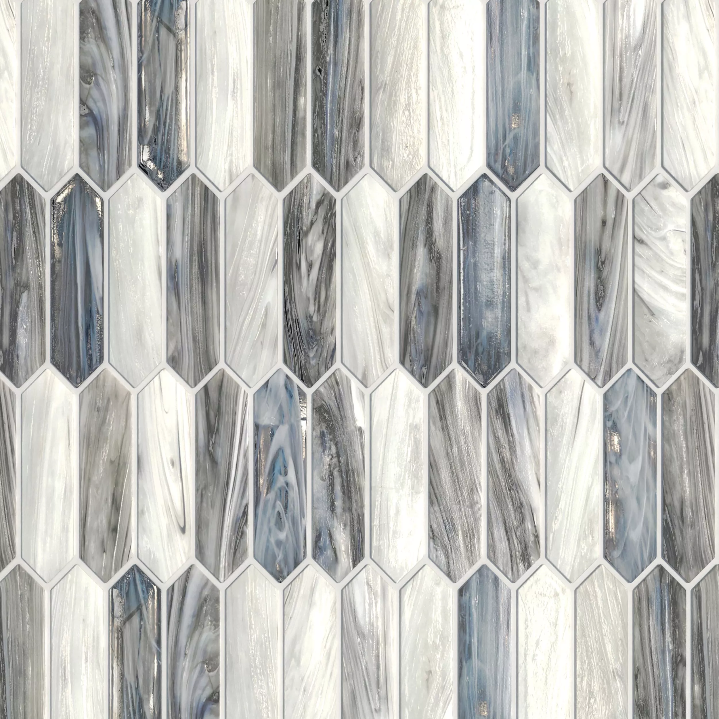 Victoria Picket Hot Glass Mosaic | Floor and Decor