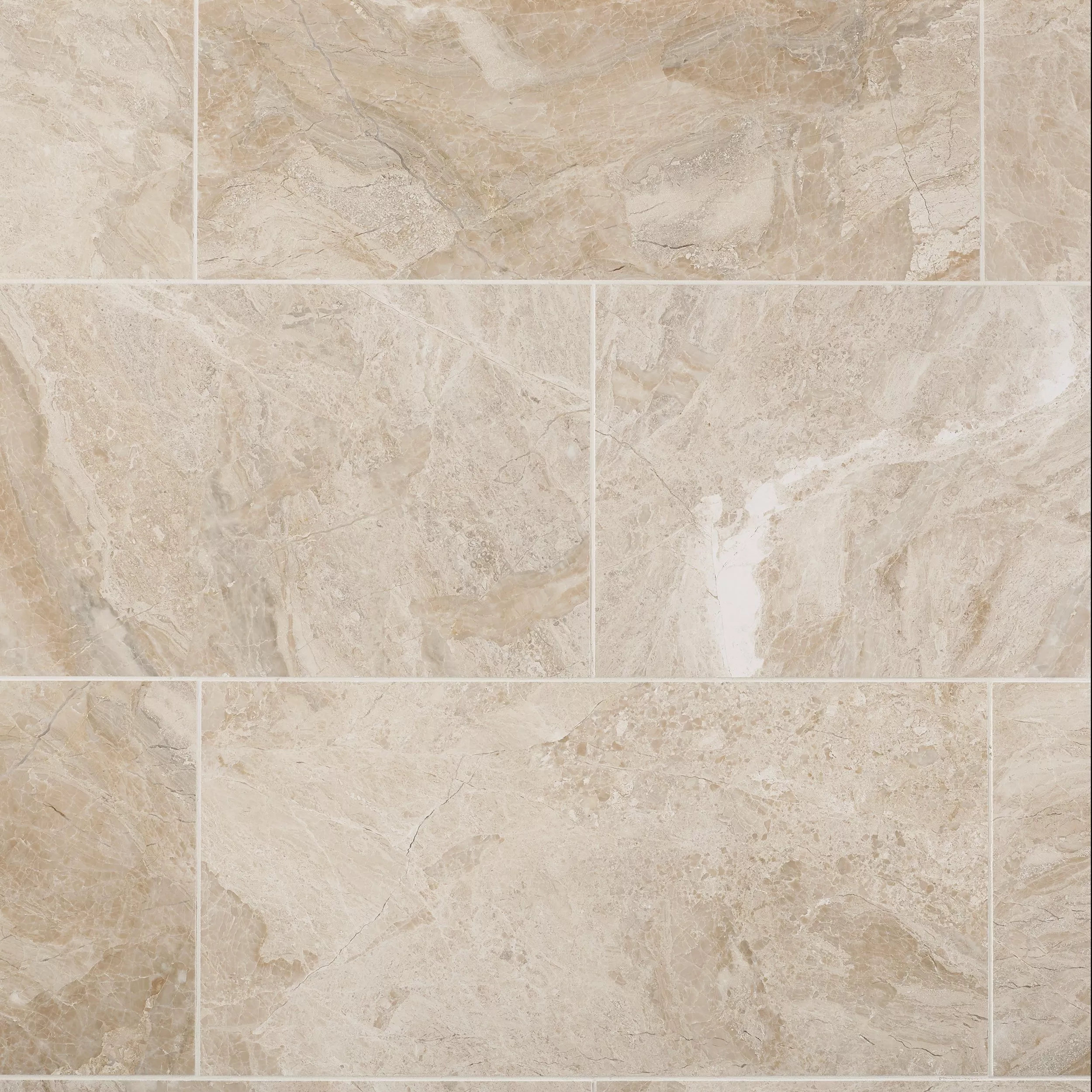 Crema Royal Polished Marble Tile | Floor and Decor