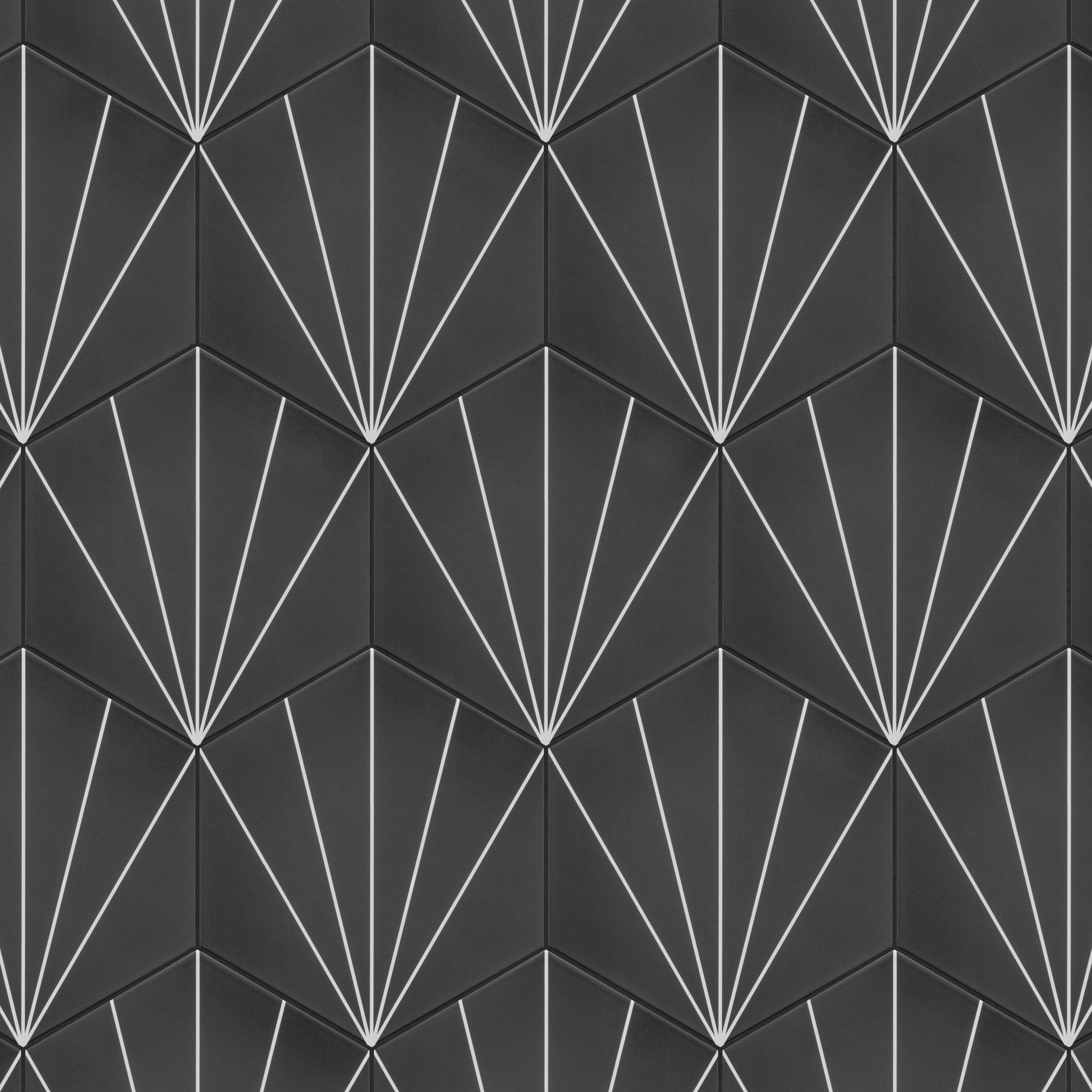 Kavala Black Porcelain Tile