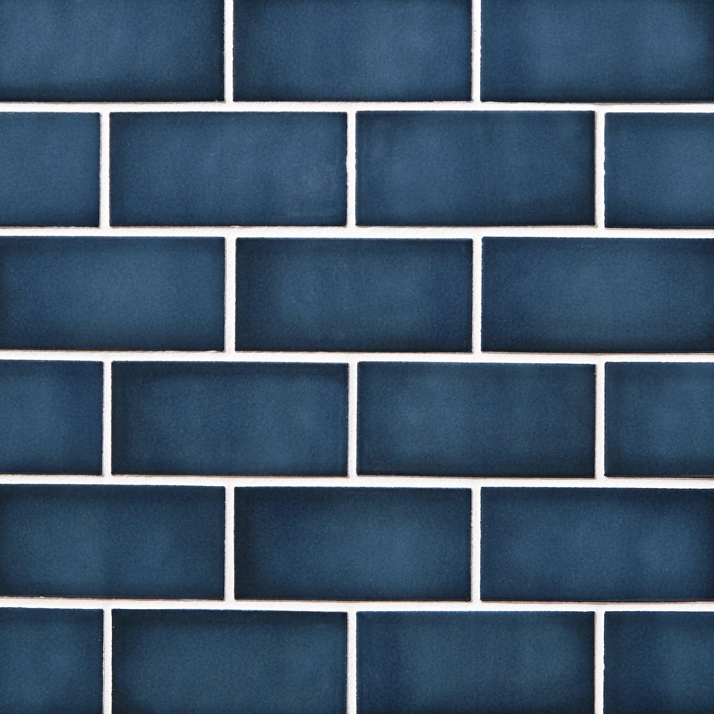 La Belle Antique Blue Polished Ceramic Tile - 3 x 12 - 100507706 ... La Belle Antique Blue Polished Ceramic Tile - 3 x 12 - 100507706 ...