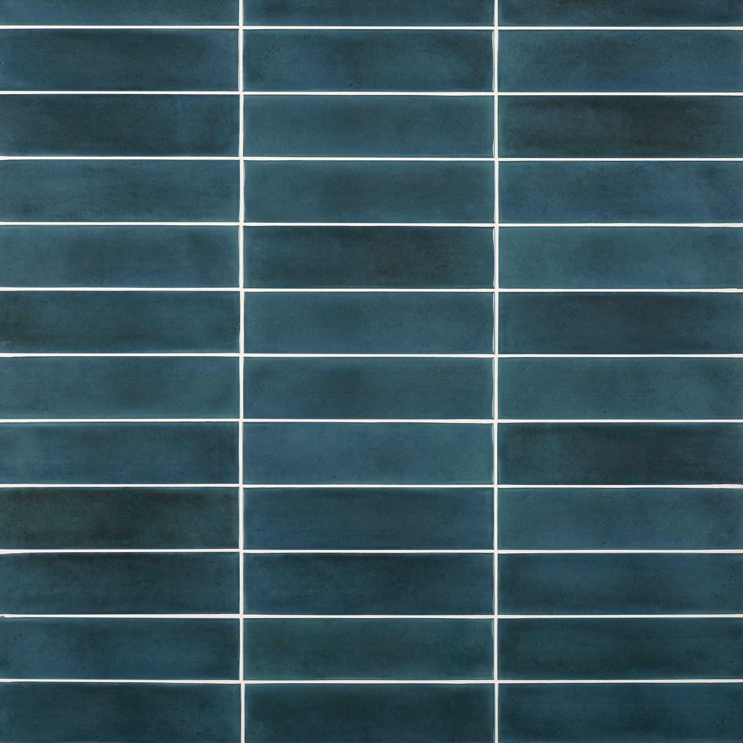 La Belle Antique Blue Polished Ceramic Tile - 3 x 12 - 100507706 ... La Belle Antique Blue Polished Ceramic Tile - 3 x 12 - 100507706 ...