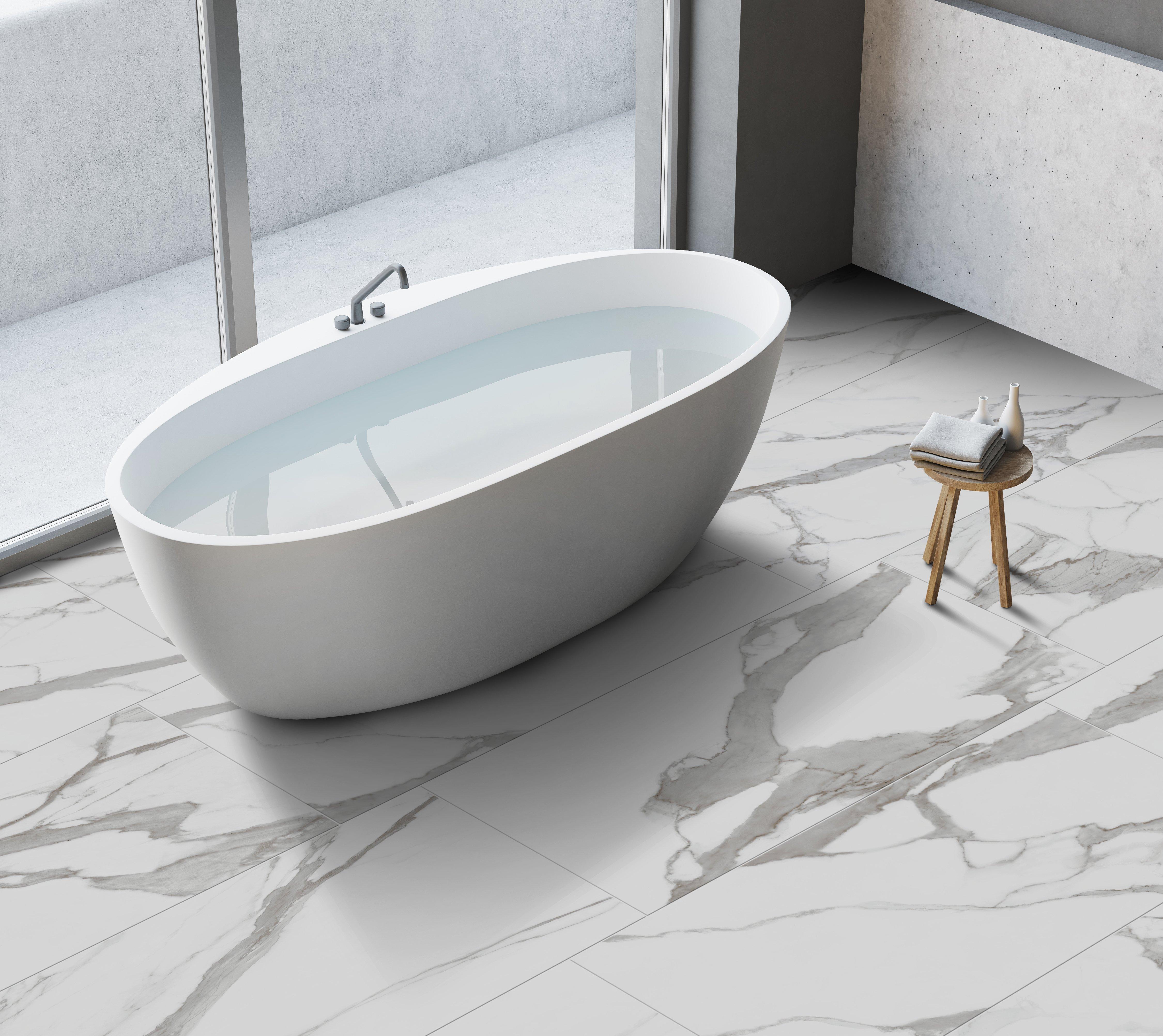 Brindisi Bianco II Matte Porcelain Tile | Floor and Decor