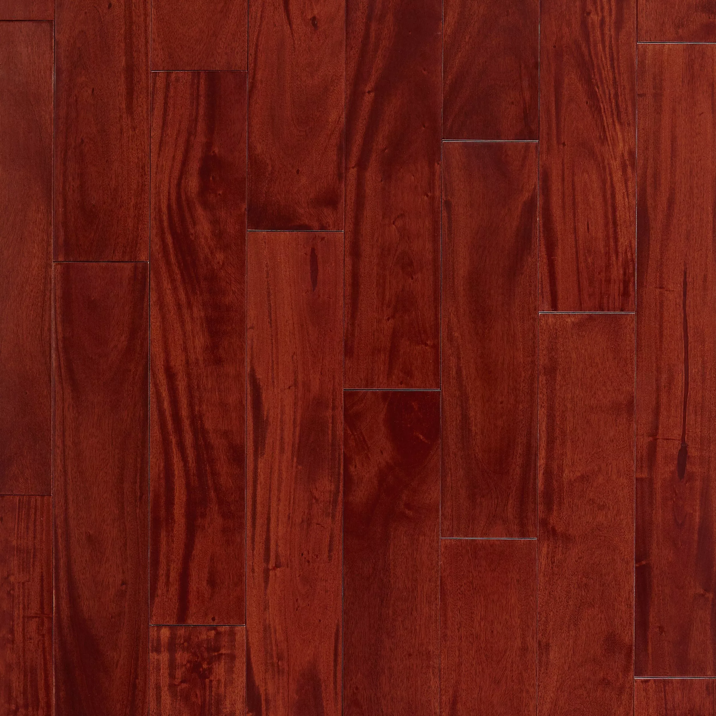 Cherry II Mahogany Smooth Solid Hardwood | Floor and Decor