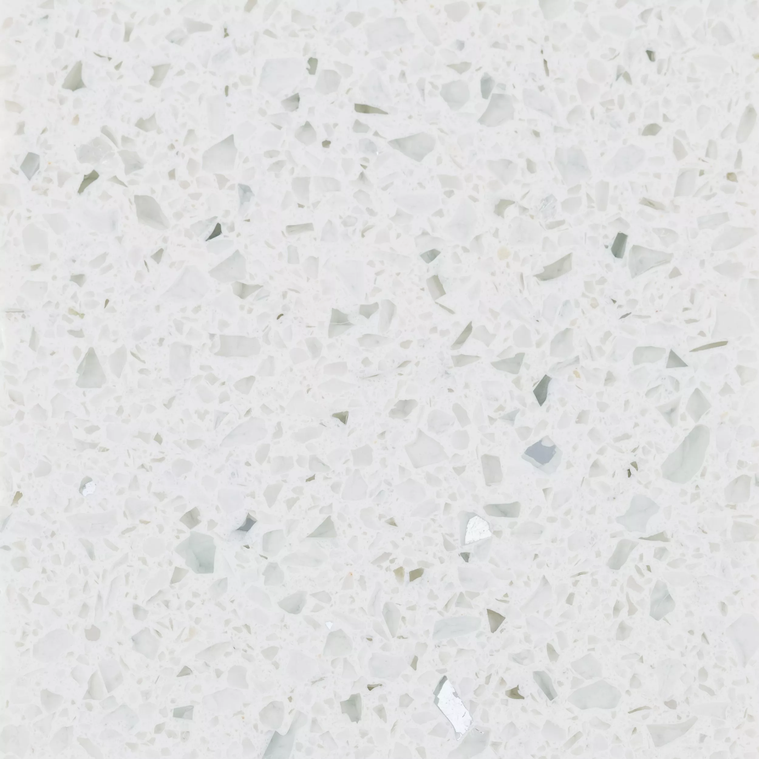 Ready To Install Sparkling White II Quartz Prefab Slab Includes ...