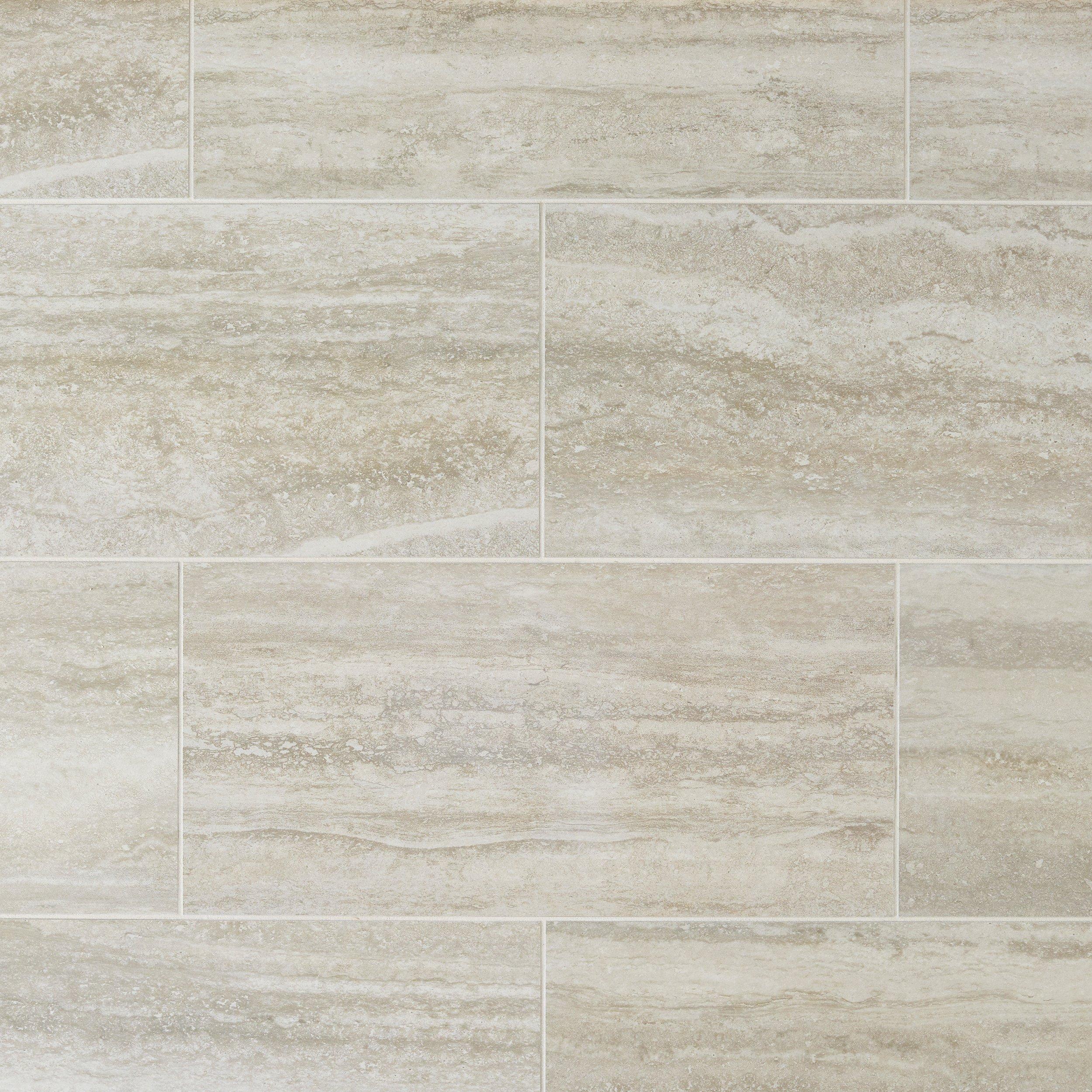 Connexion | Silver Falls Quick Lock Porcelain Tile, 12 x 24, Grey, 12.5 ...