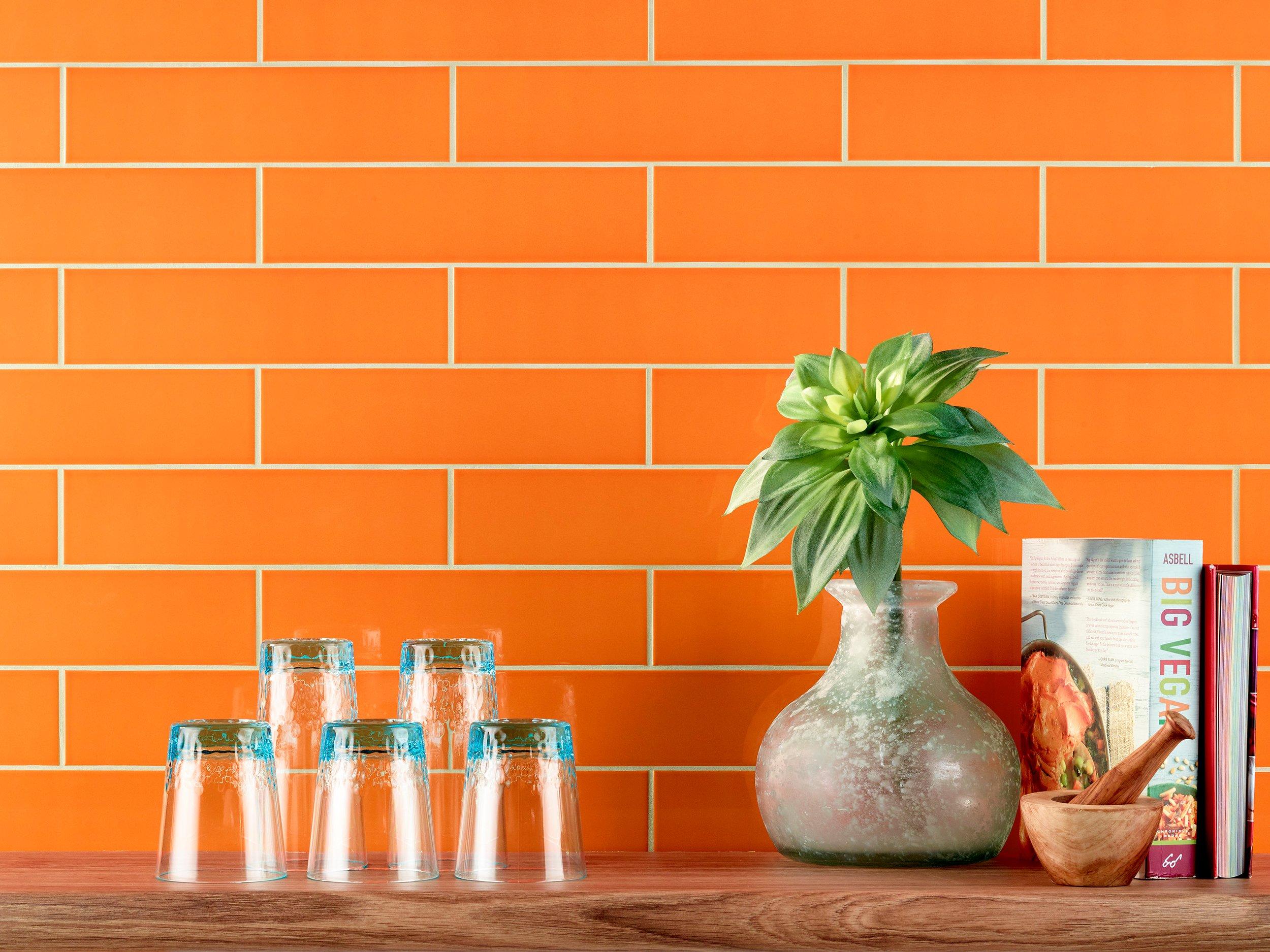 Evergreen III Polished Ceramic Wall Tile - 3 x 12 - 100866326 | Floor ...