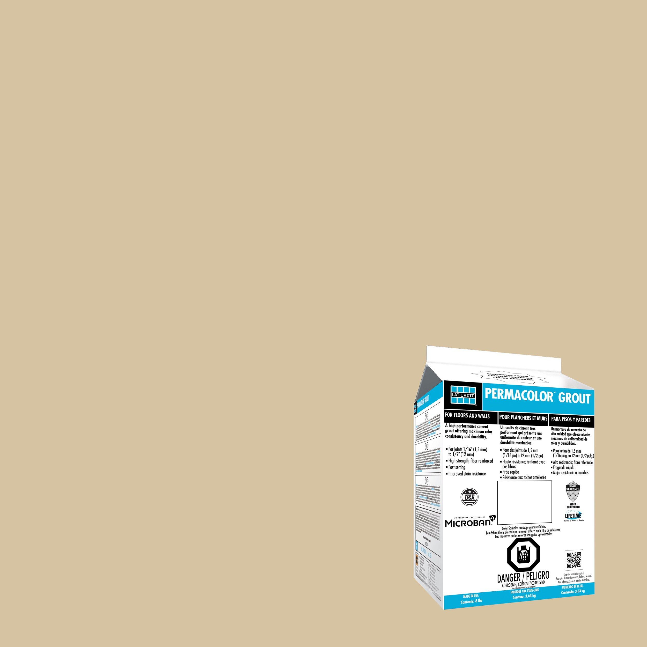 Laticrete 52 Toasted Almond Permacolor Grout | Floor and Decor