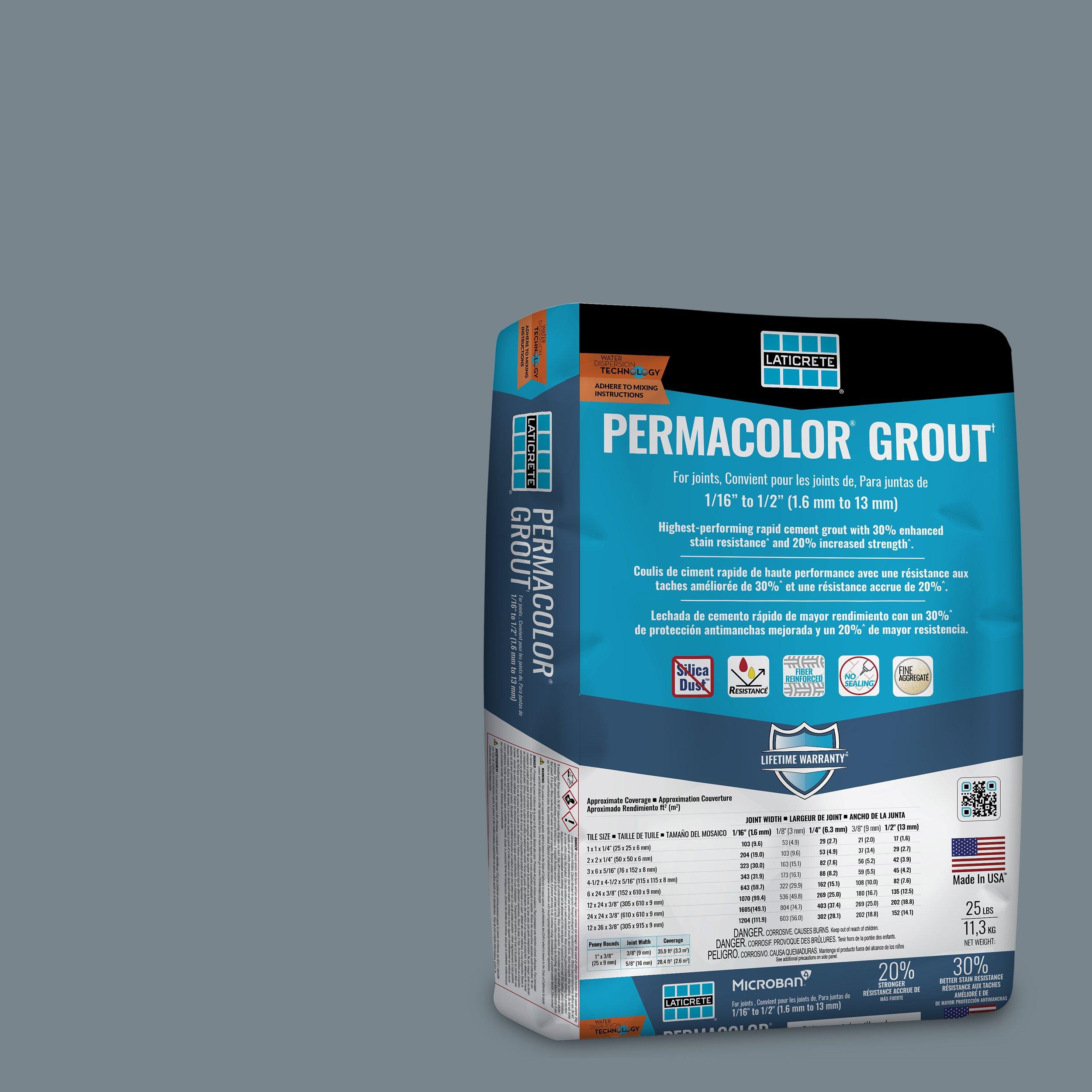 Laticrete 91 Slate Gray Permacolor Grout | Floor and Decor