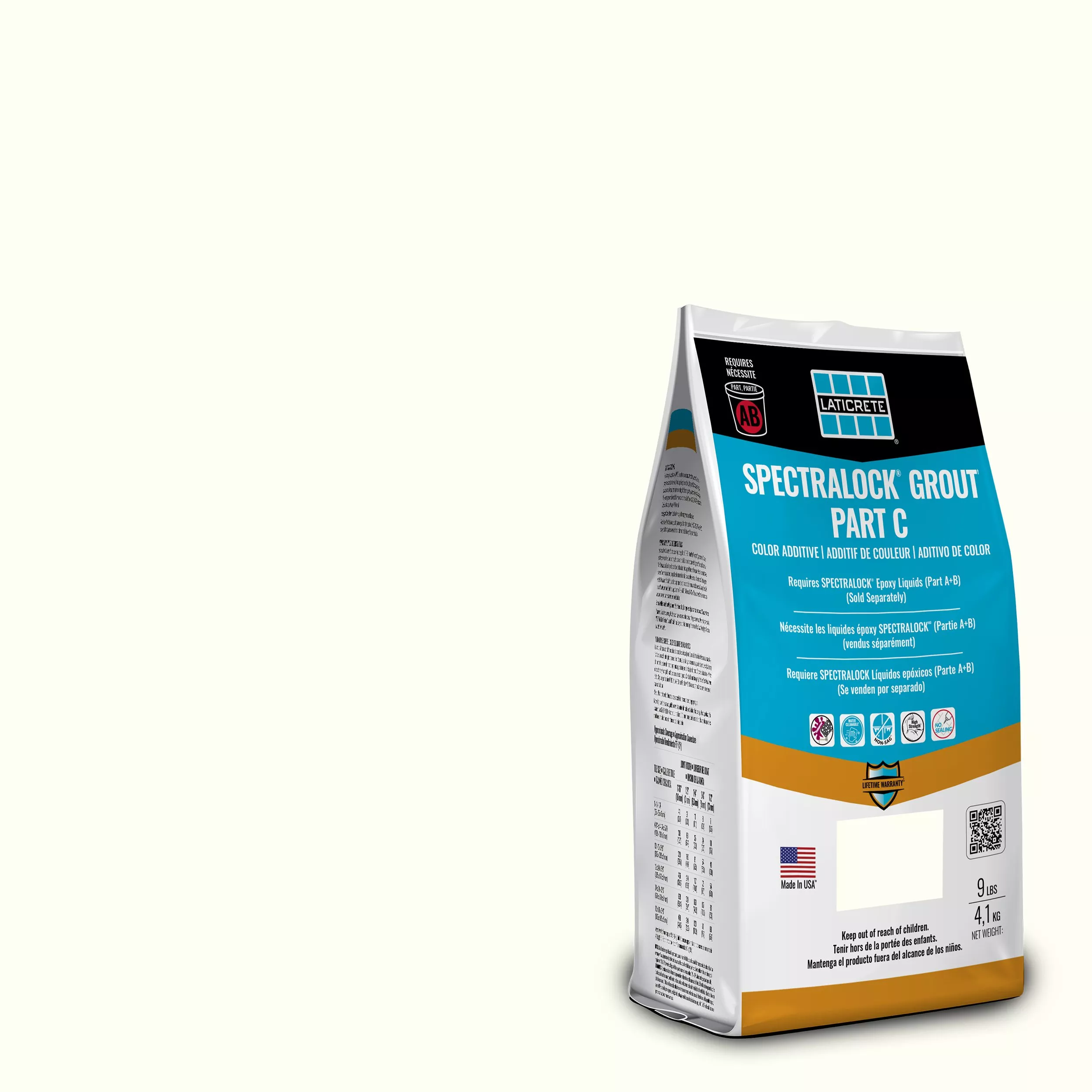 Laticrete 44 Bright White Spectralock Part C | Floor and Decor