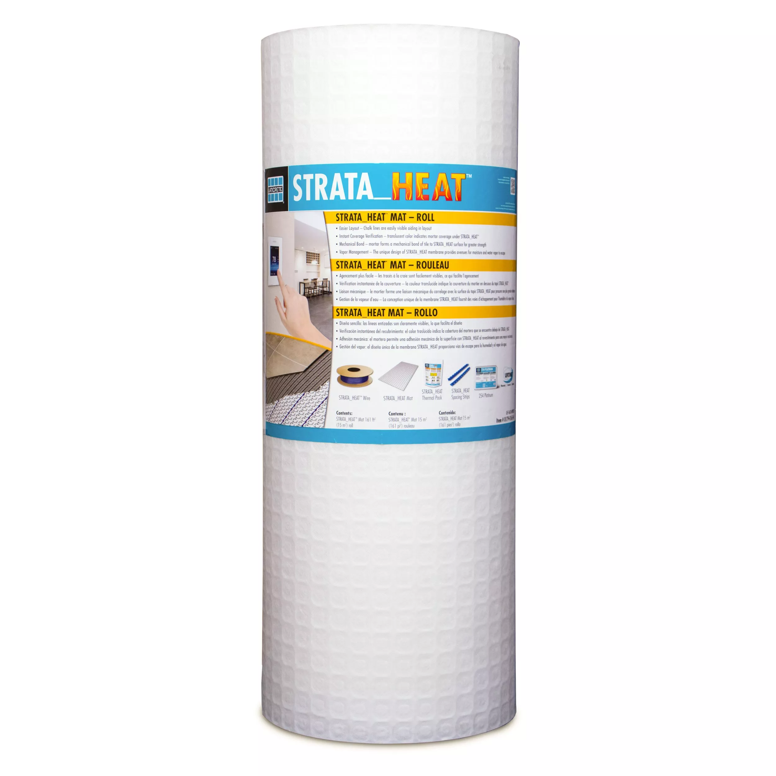 Laticrete Strata Heat Mat 161sqft. | Floor and Decor