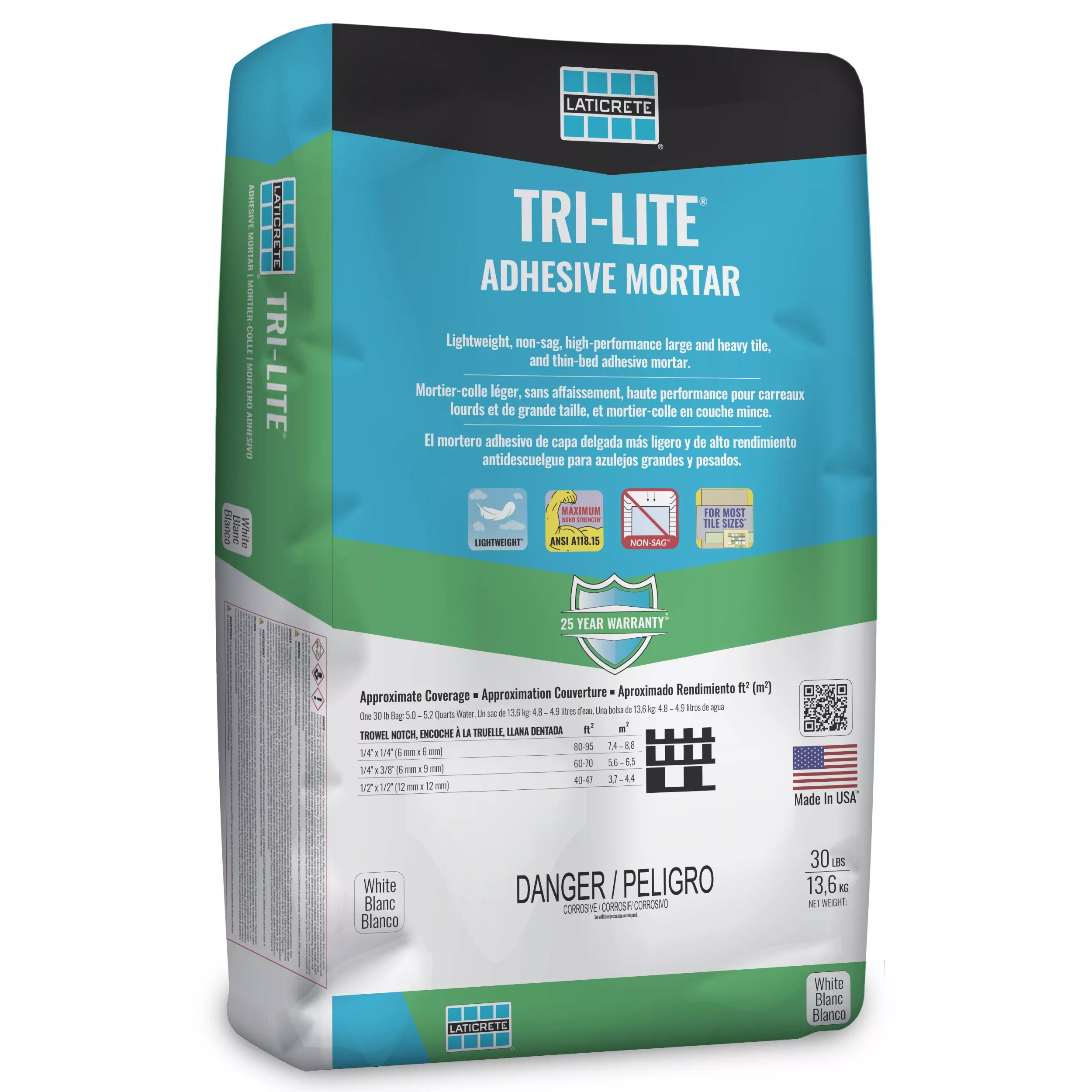 Laticrete White Tri-Lite | Floor and Decor