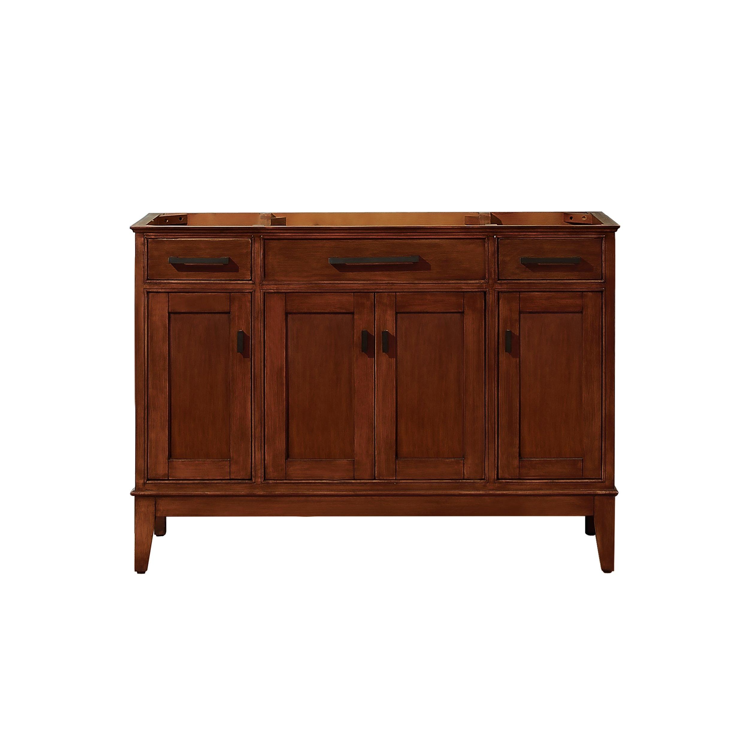 Landon 48 in. Tobacco Single Vanity Base | Floor and Decor