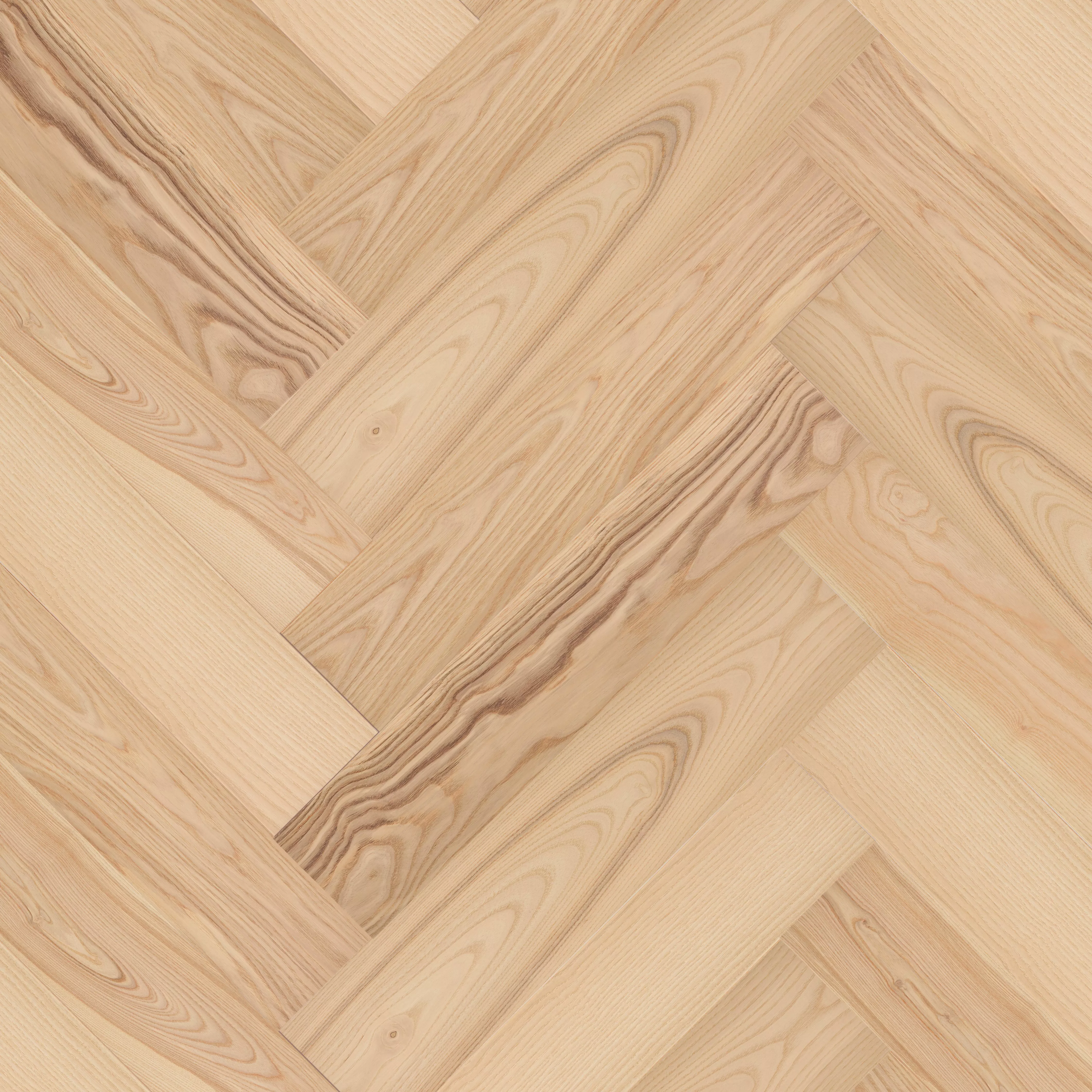 Petersburg Ash Herringbone Wire Brushed Solid Hardwood | Floor and Decor