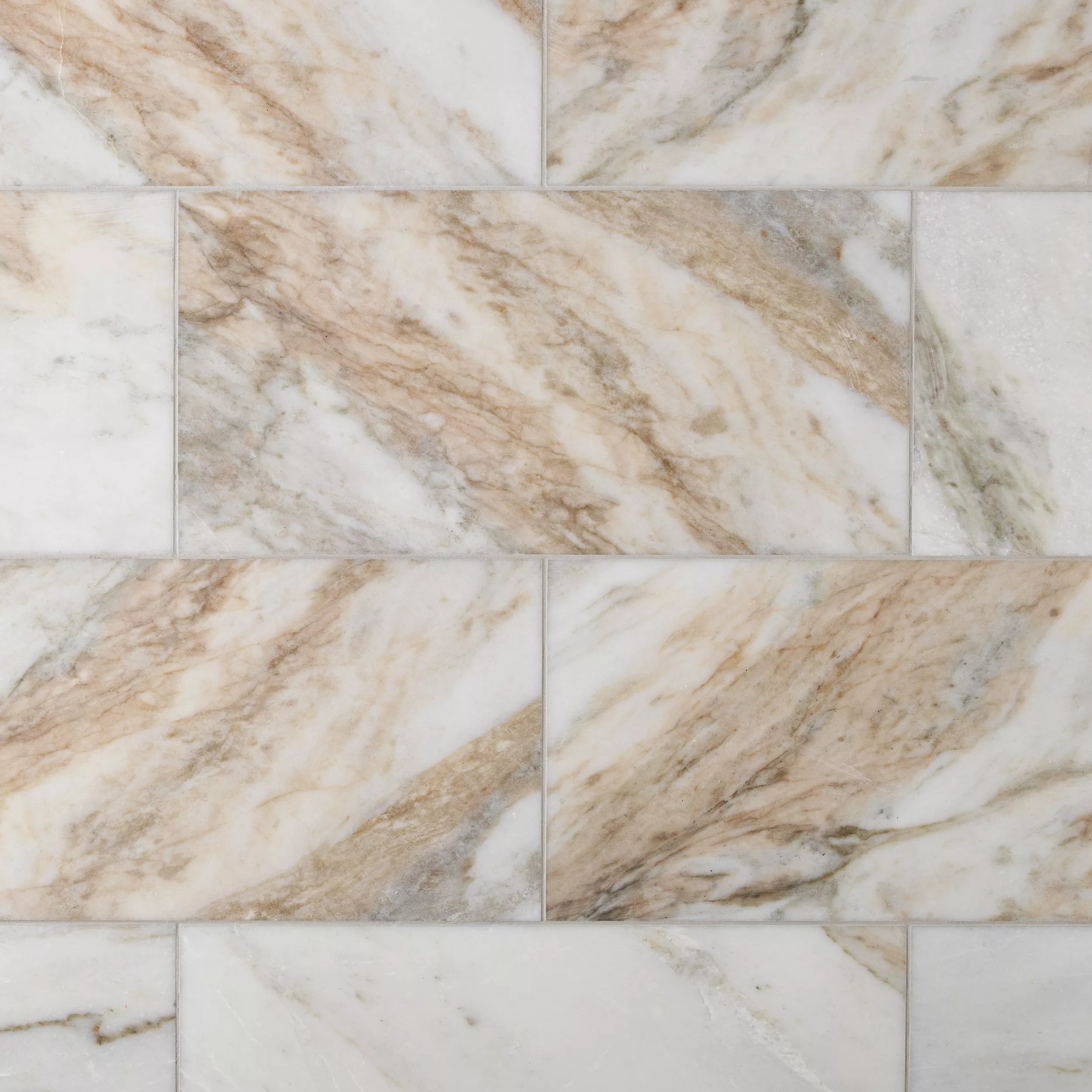 Bianco Orion Polished Marble Tile | Floor and Decor
