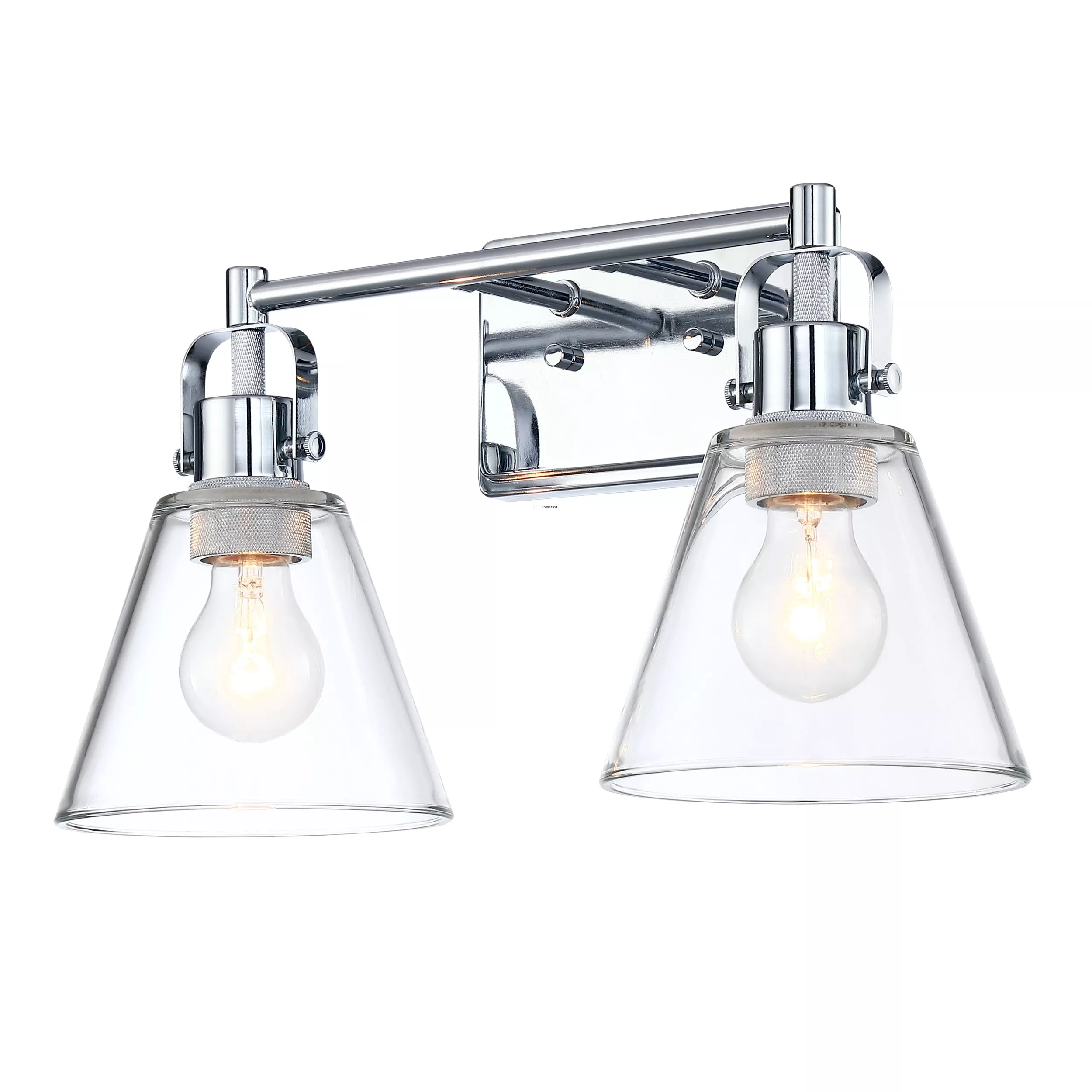 Beck Chrome Double Vanity Light | Floor and Decor