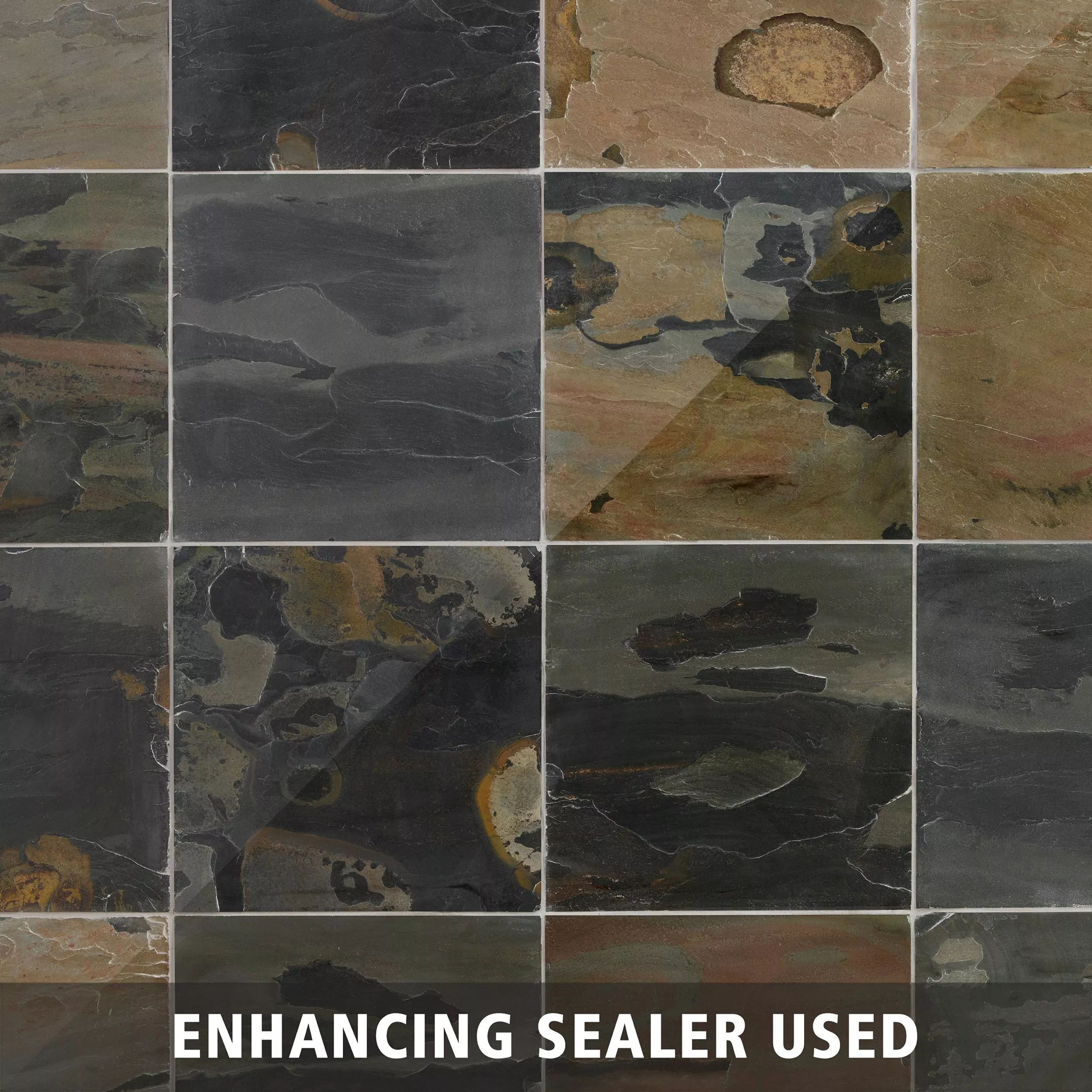 Indian Autumn Slate Tile