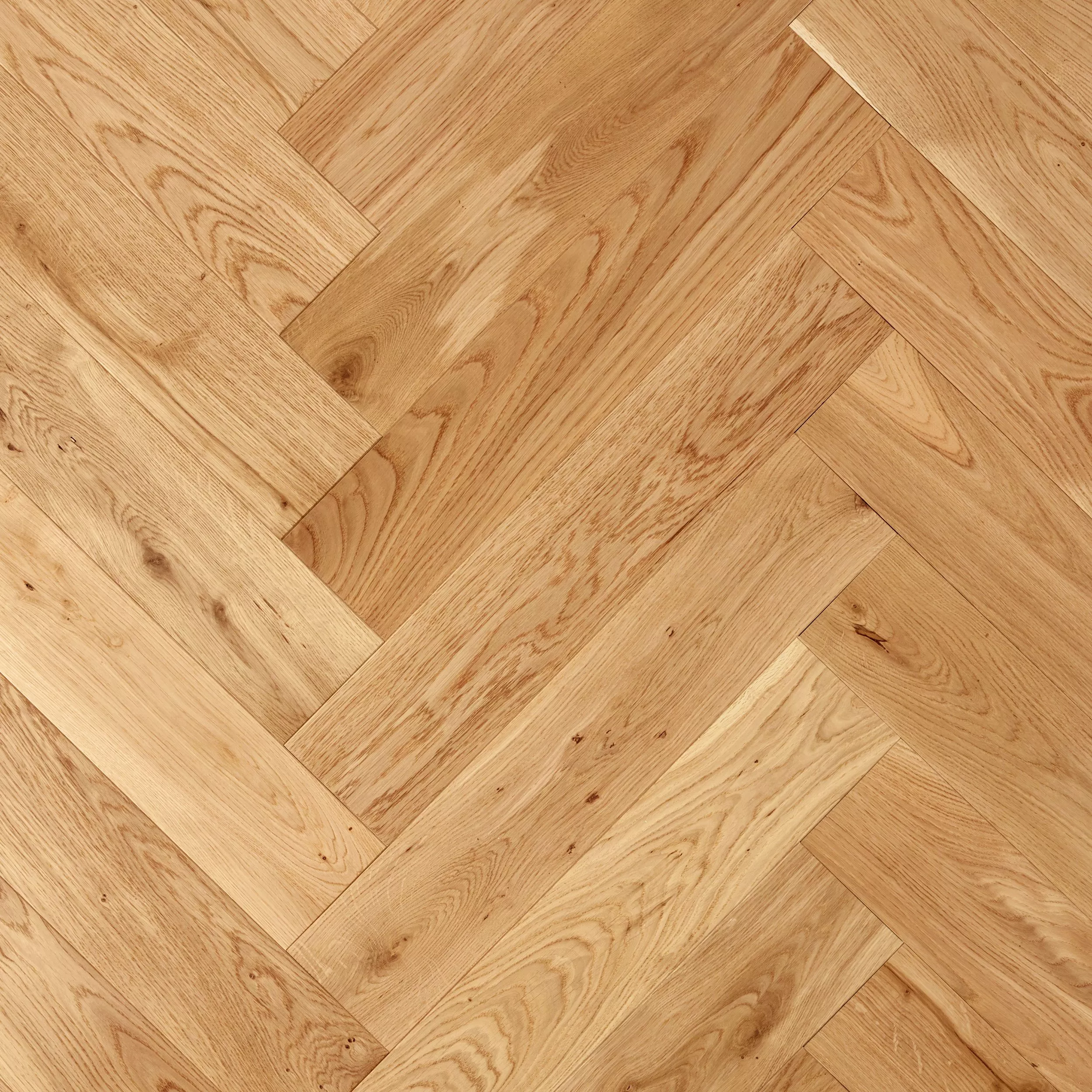 Riga White Oak Herringbone Solid Hardwood | Floor and Decor