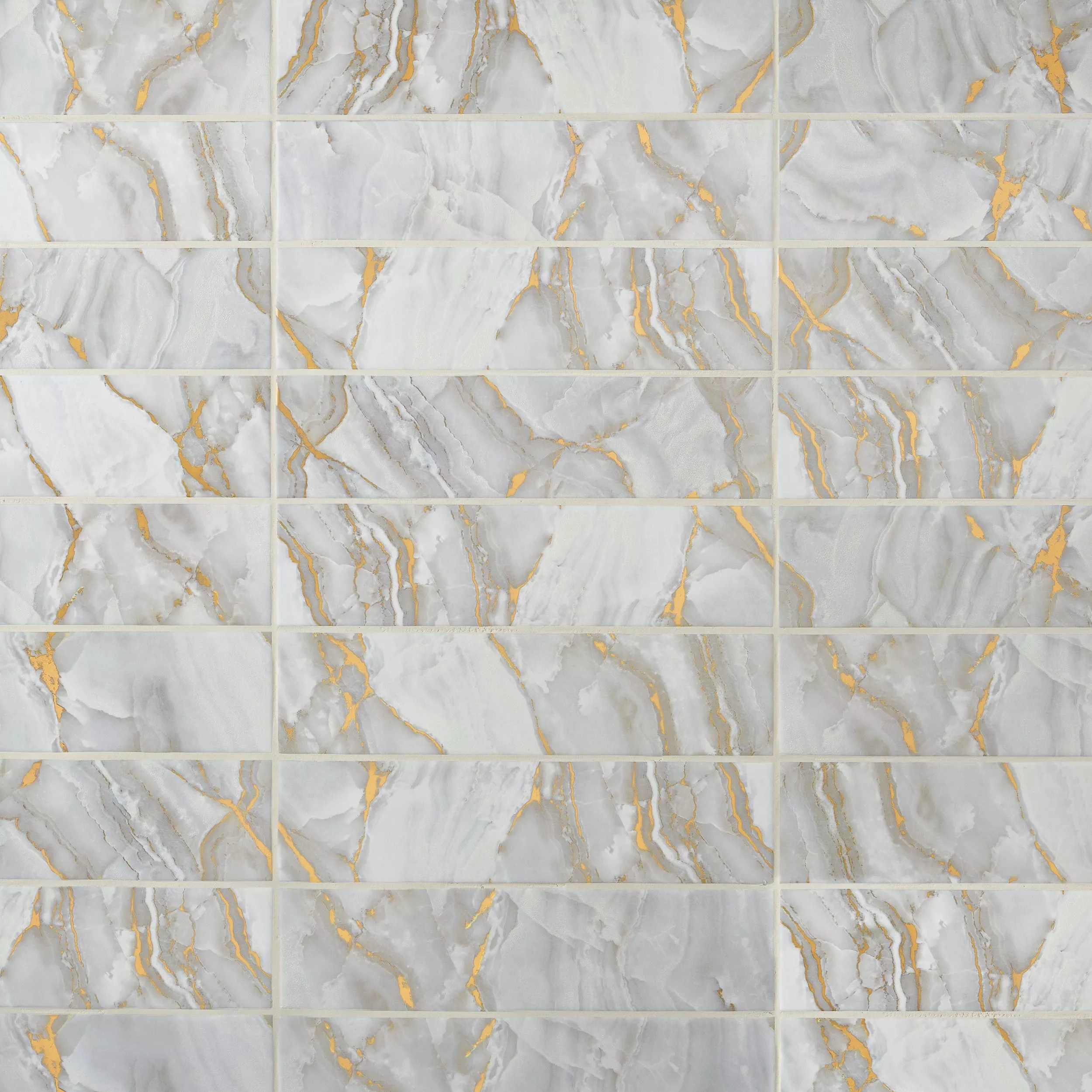 Empress Gold Polished Ceramic Tile | Floor and Decor