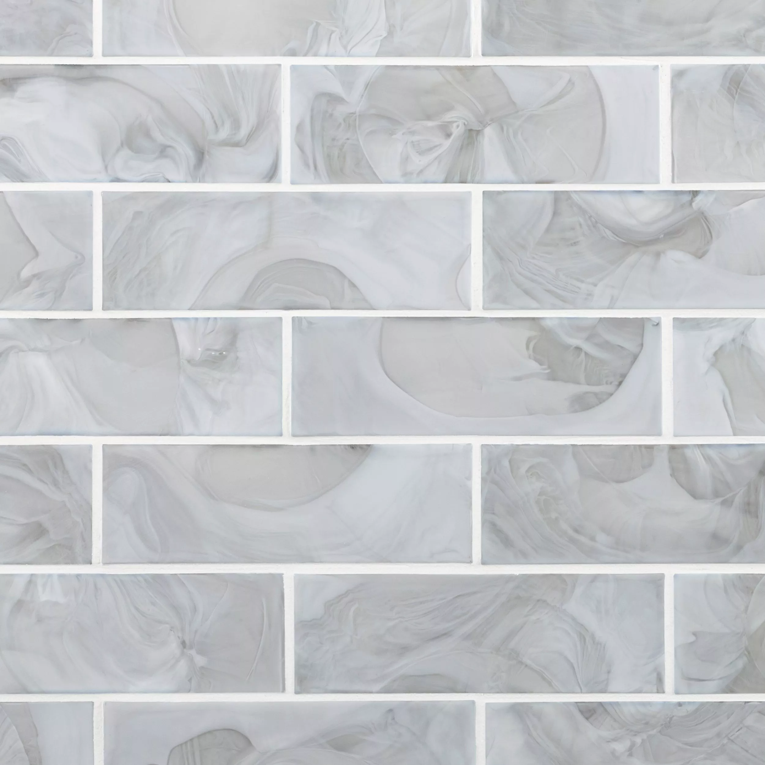 Grayson Brick Linear Glass Mosaic | Floor and Decor