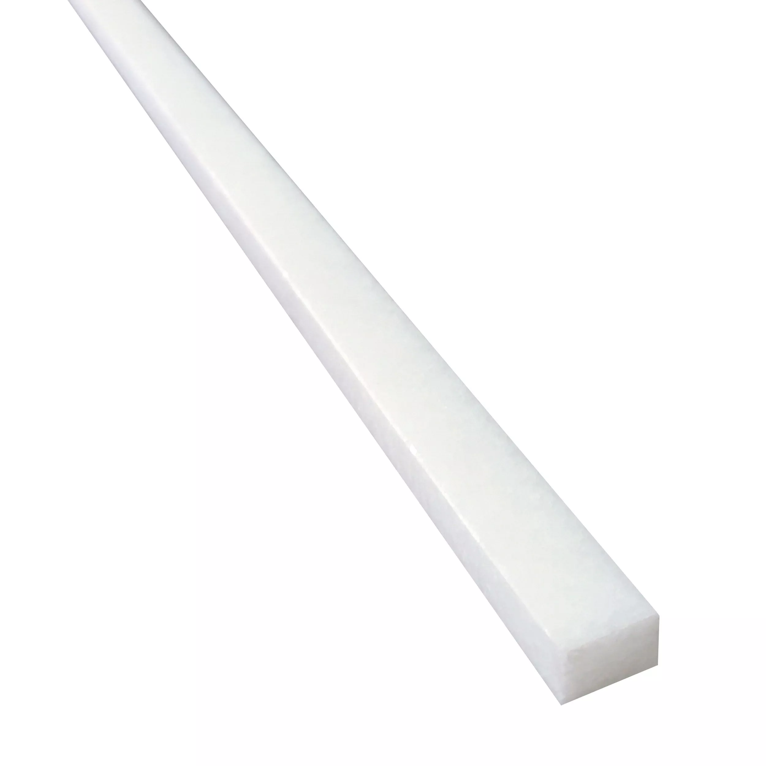 Thassos Premium Polished Marble Liner | Floor and Decor