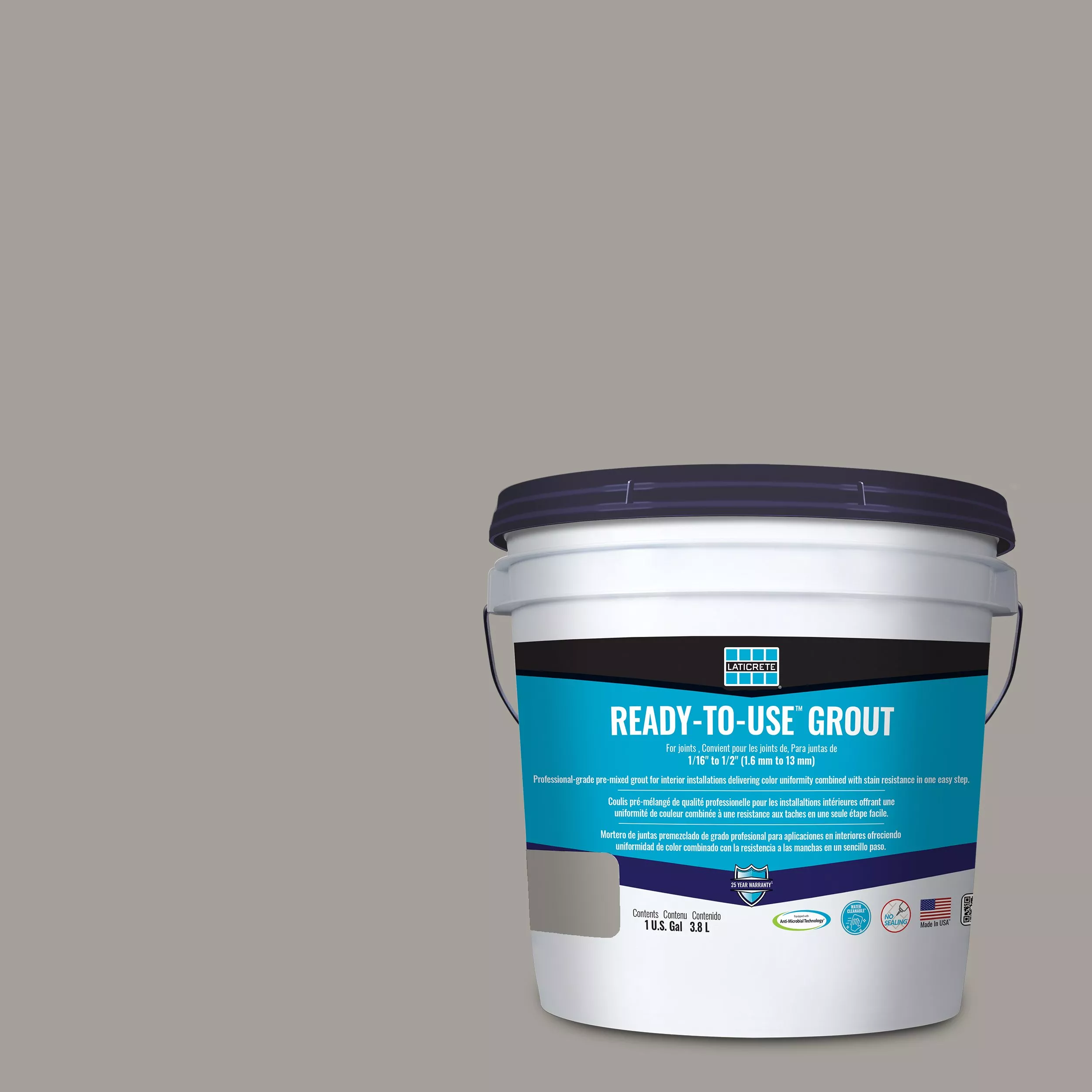 Laticrete 87 Stormy Grey Ready-To-Use Grout | Floor and Decor