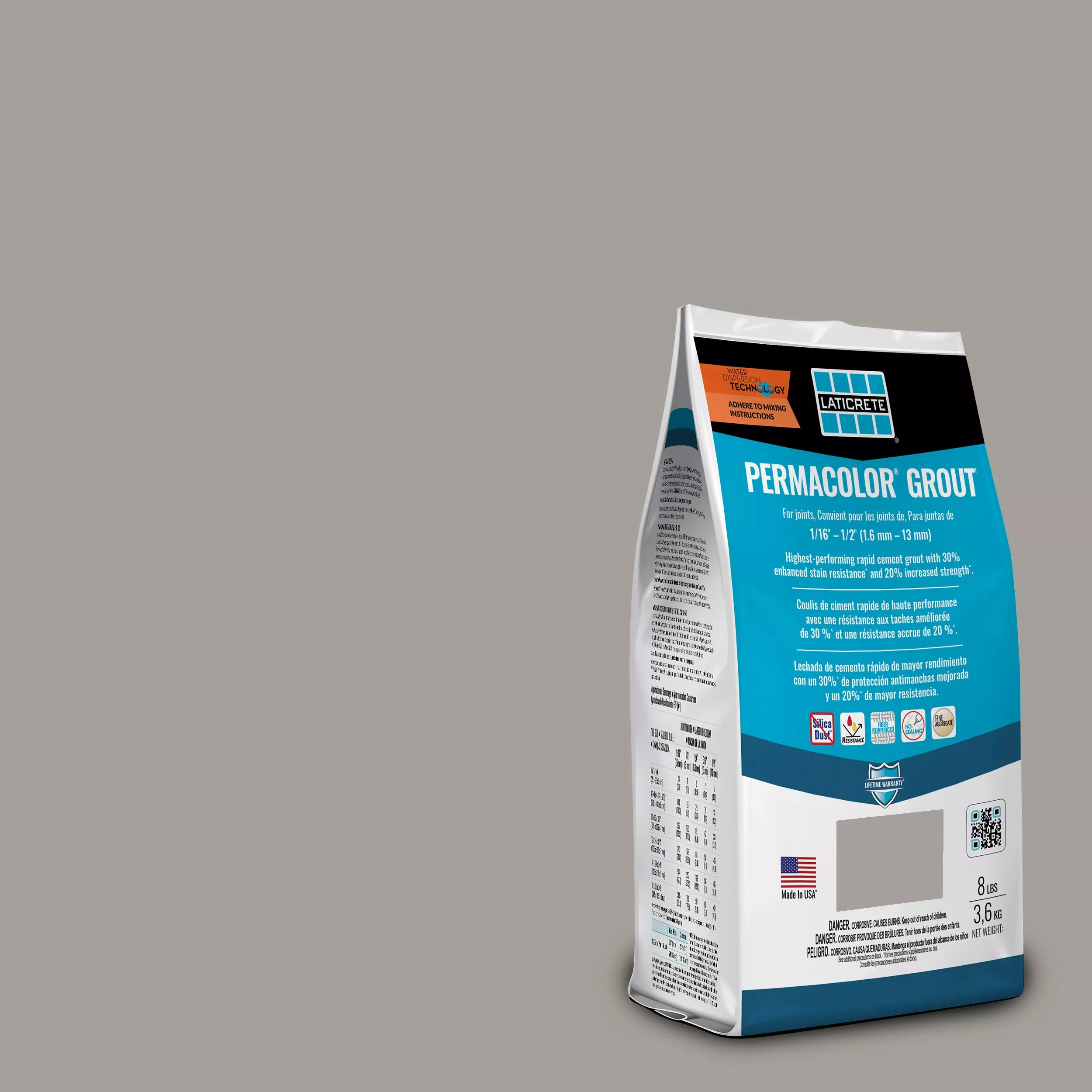 Laticrete 87 Stormy Grey Permacolor Grout | Floor and Decor