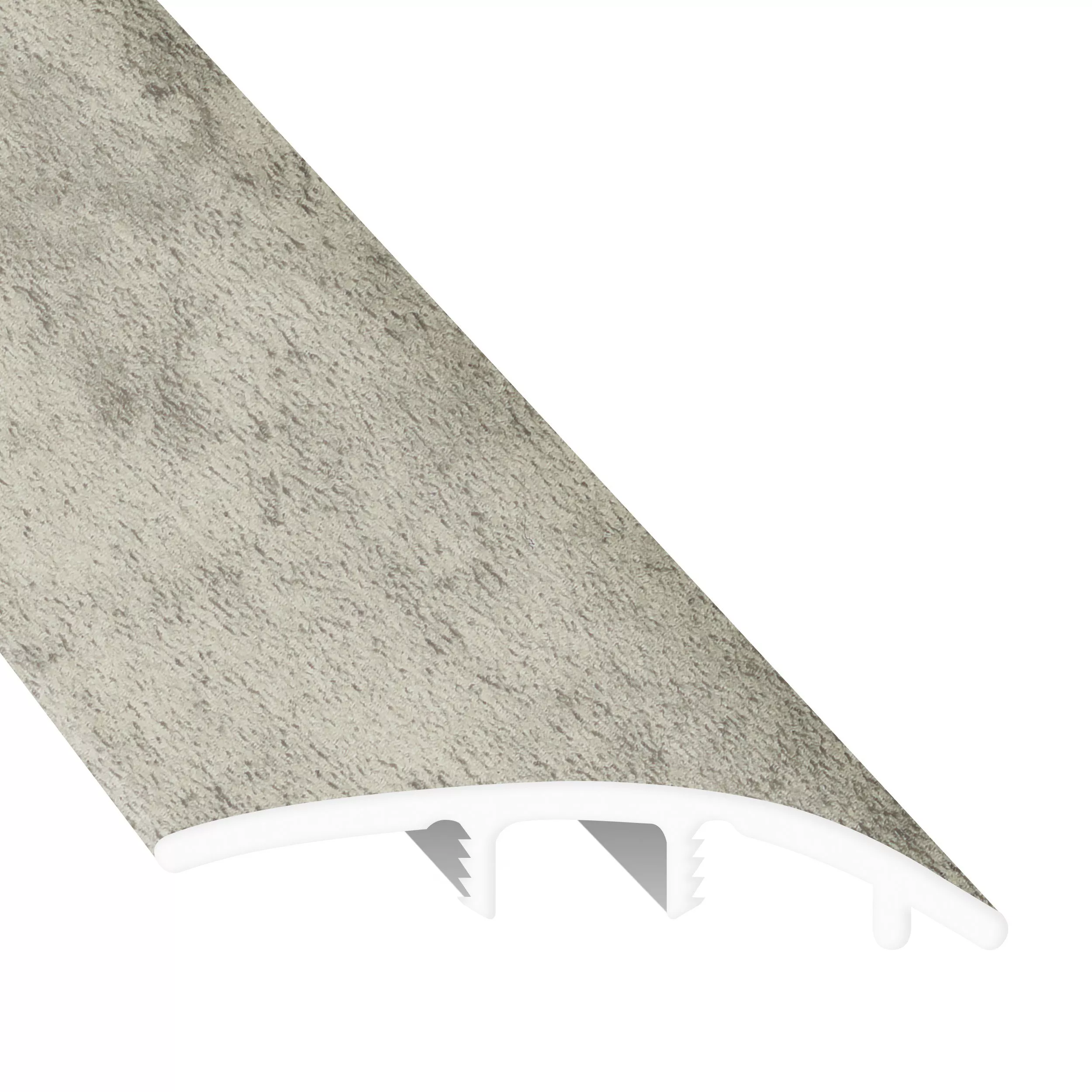 Stampede Concrete 94in. Vinyl Overlapping Reducer | Floor and Decor