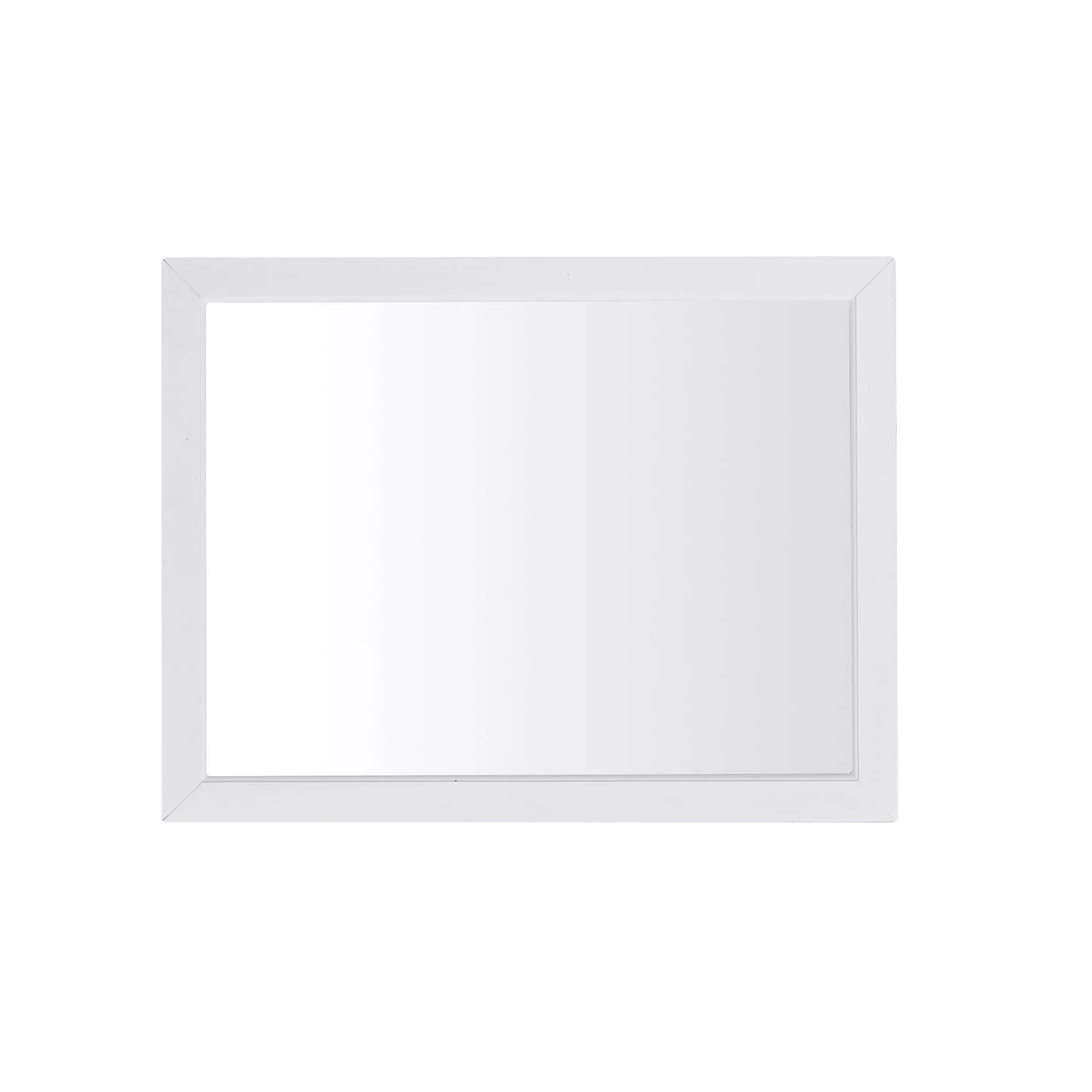 Everly 38 in. White Mirror | Floor and Decor